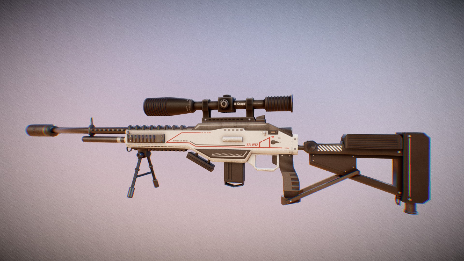 Sniper Rifle - 3D model by amazingStanley [ffeda96] - Sketchfab