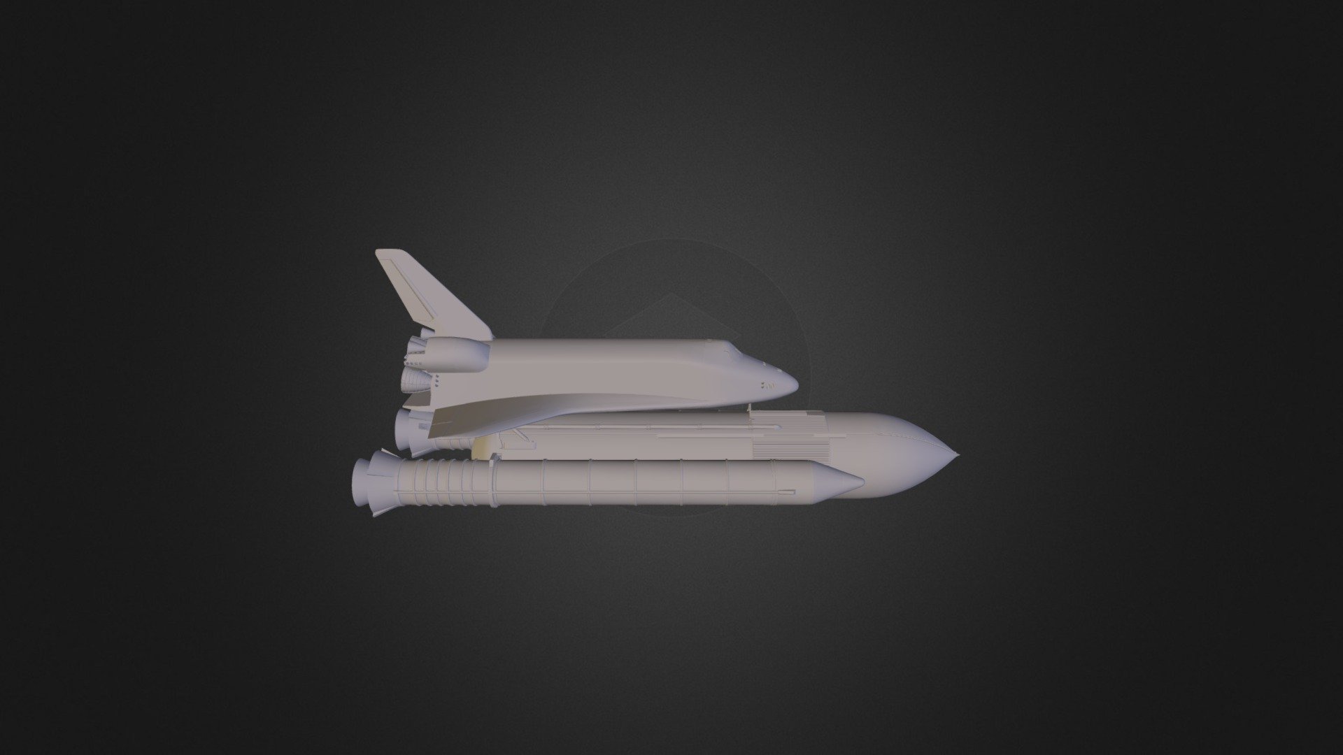 Space Shuttle STL - Download Free 3D model by bdureau [ffee60b] - Sketchfab