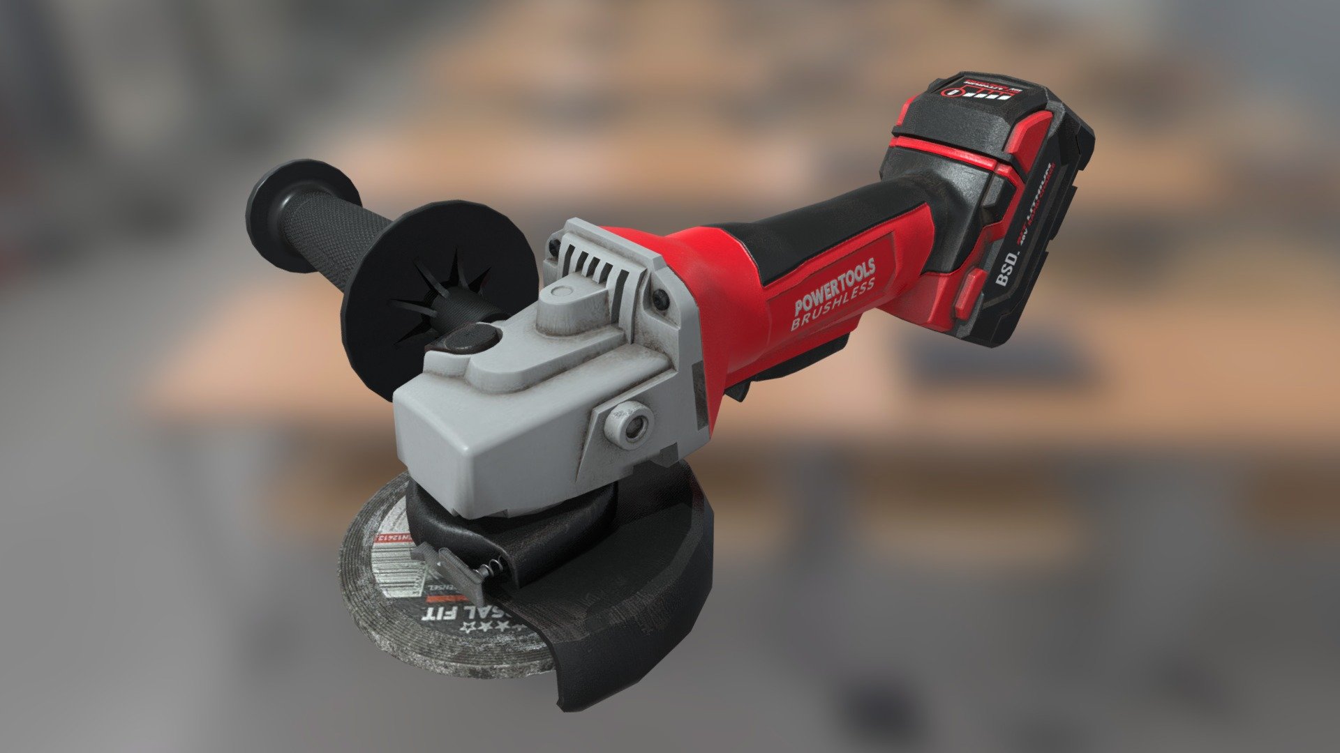 Angle Grinder - 3D model by BitSpaceDevelopment (@bsd3d) [ffef545 ...