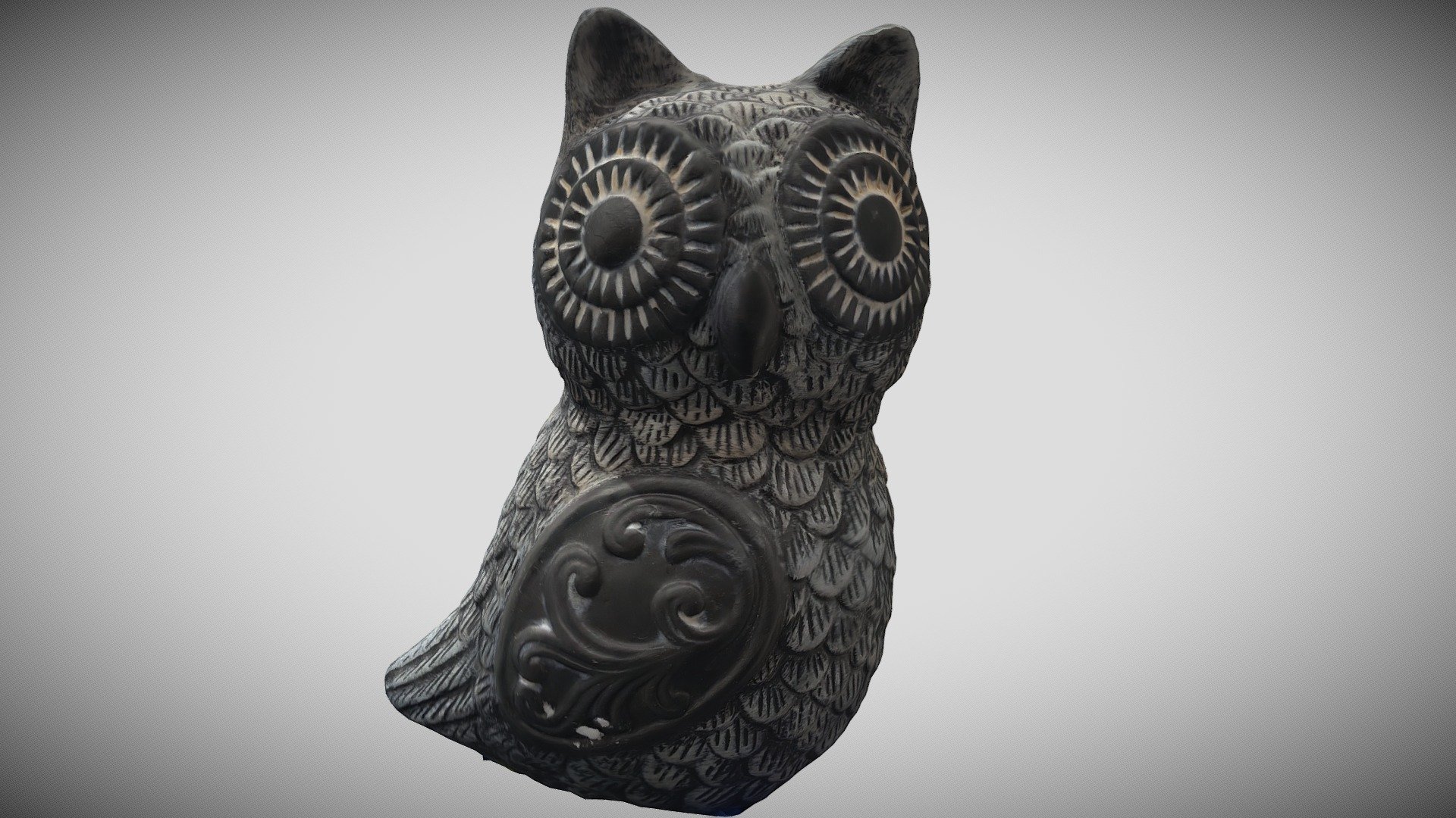 Owl Decor - 3D Model - Buy Royalty Free 3D model by OVERSIGHT ...