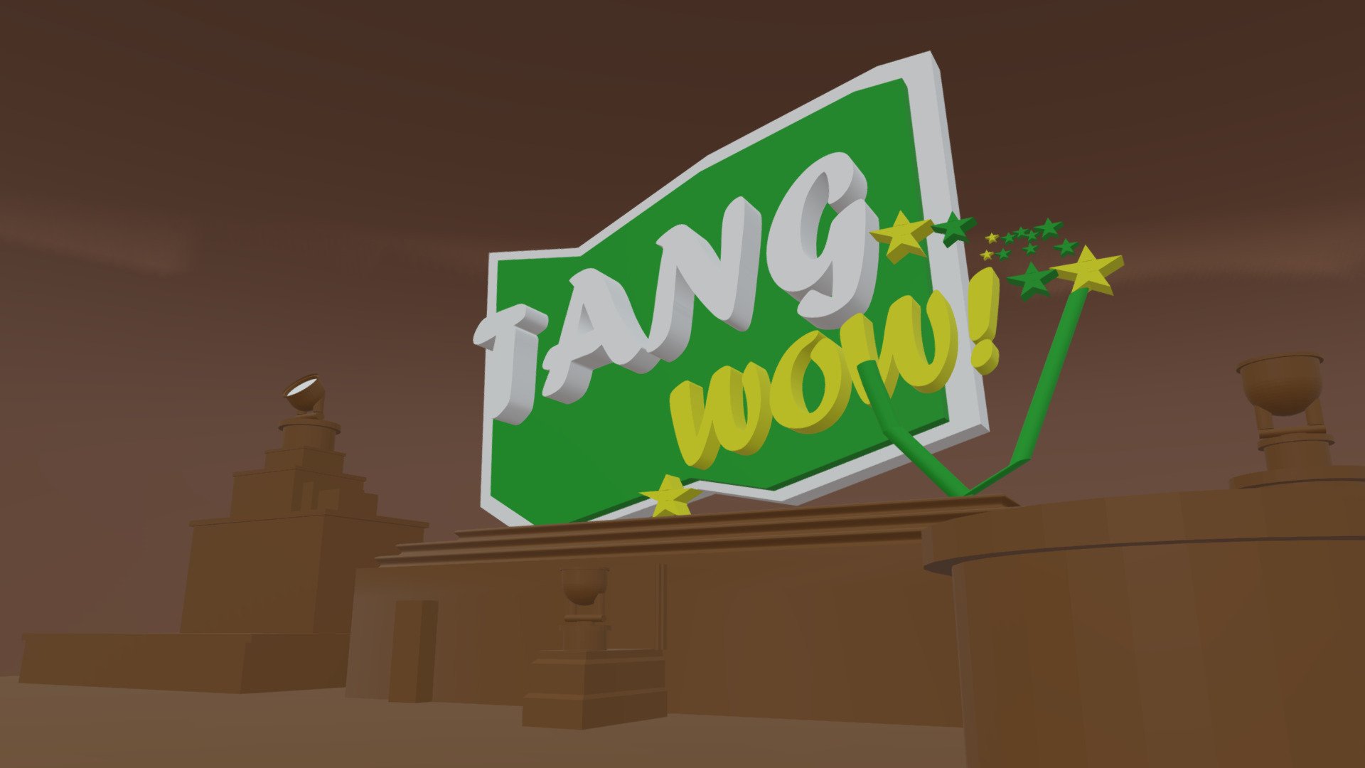 Tang Wow! Logo Remake (October 2024 UPD) - Download Free 3D model by ...