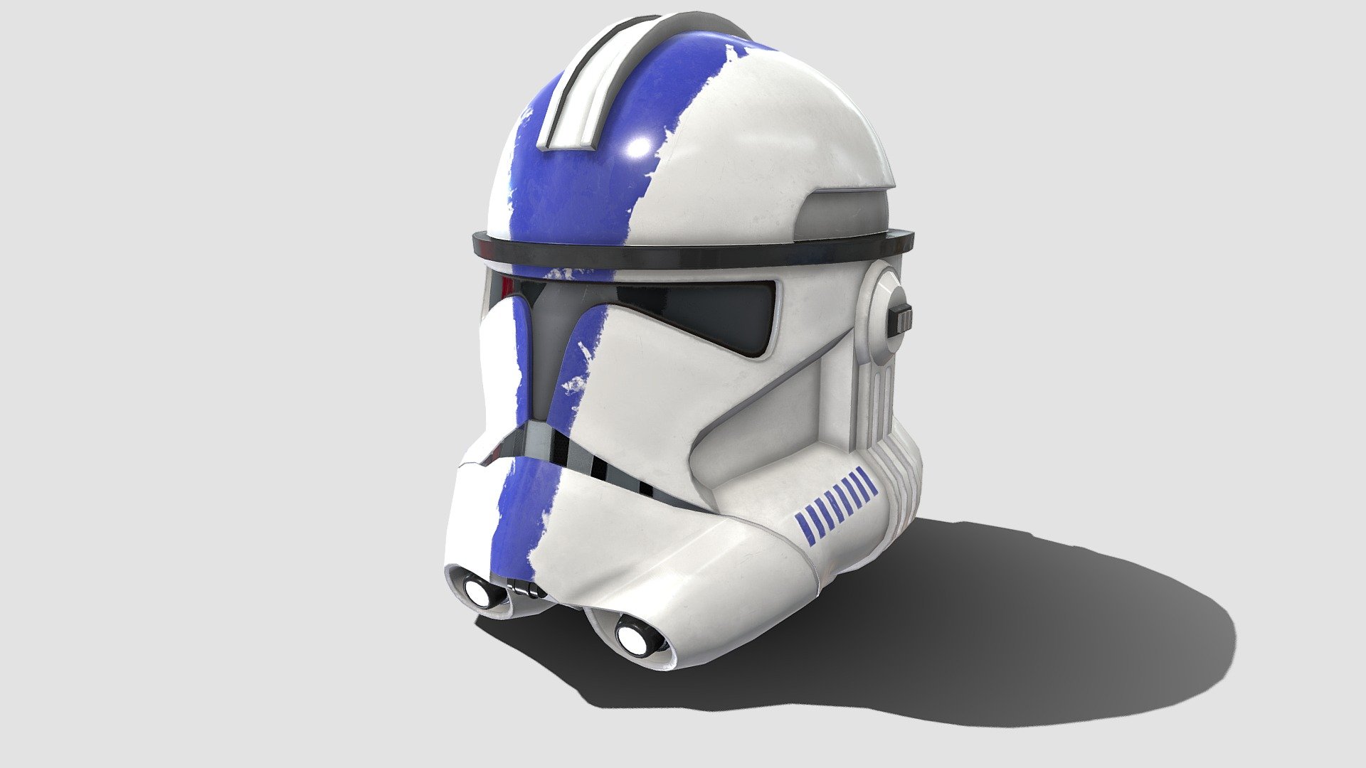 Star Wars - Phase II 501st Clone Trooper Helmet - Buy Royalty Free 3D model by JD24 [fff1db6 ...