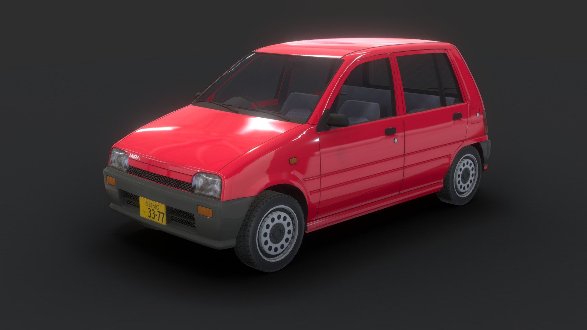 Daihatsu Mira - 3D model by codexito [fff1ded] - Sketchfab