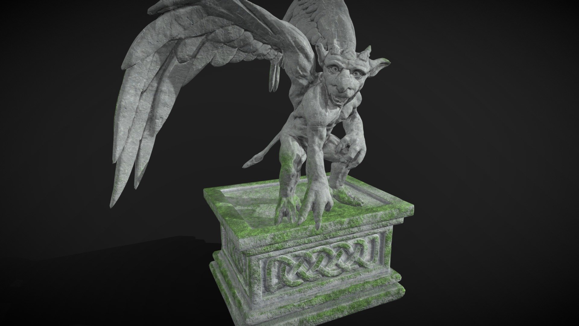 Gargoyle on Box - 3D model by MarshN3D (@MarshN) [fff2a27] - Sketchfab