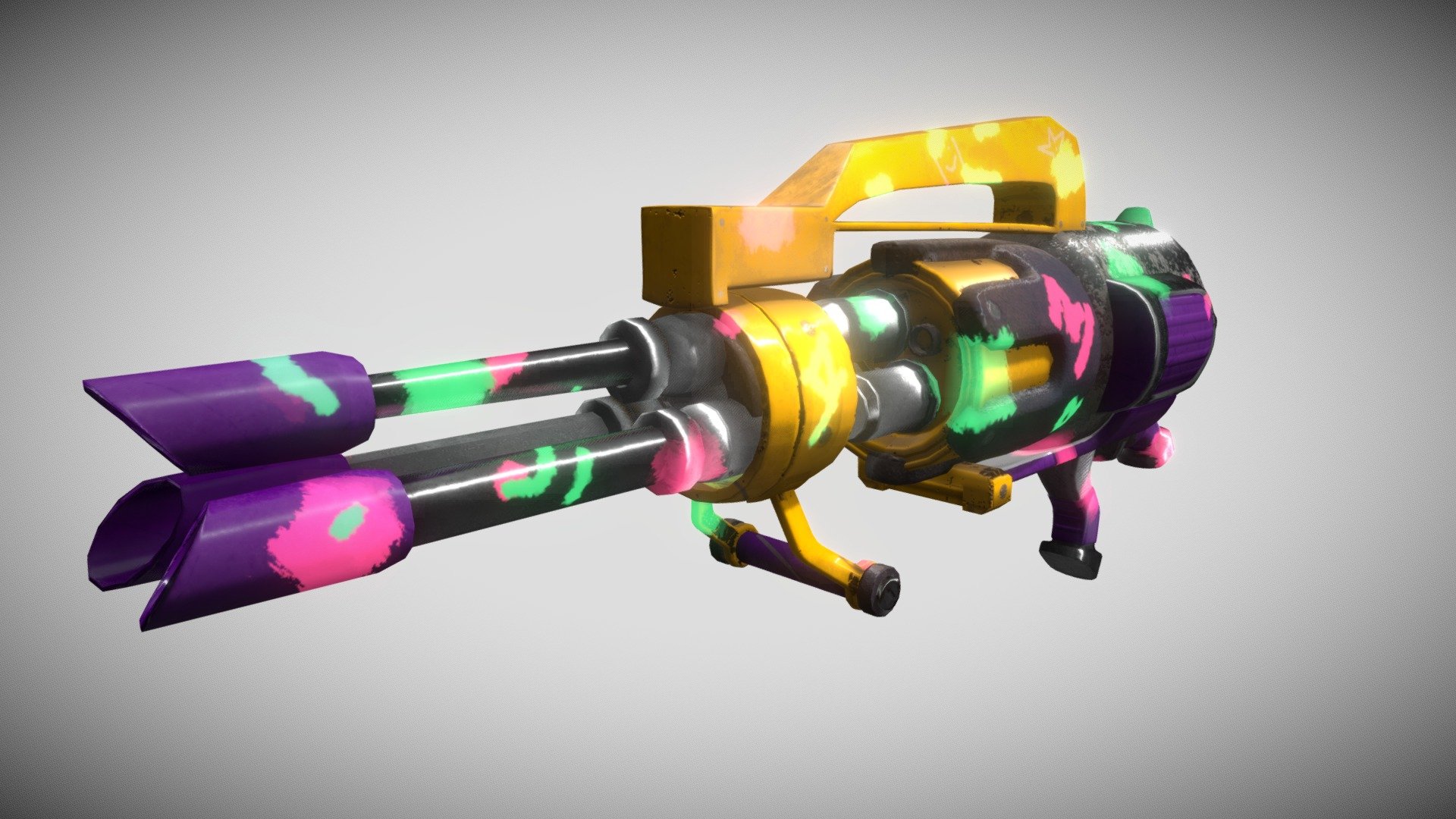 Jinx_Pow-Pow_NEW - 3D model by aravindkumar2707 [fff2c33] - Sketchfab