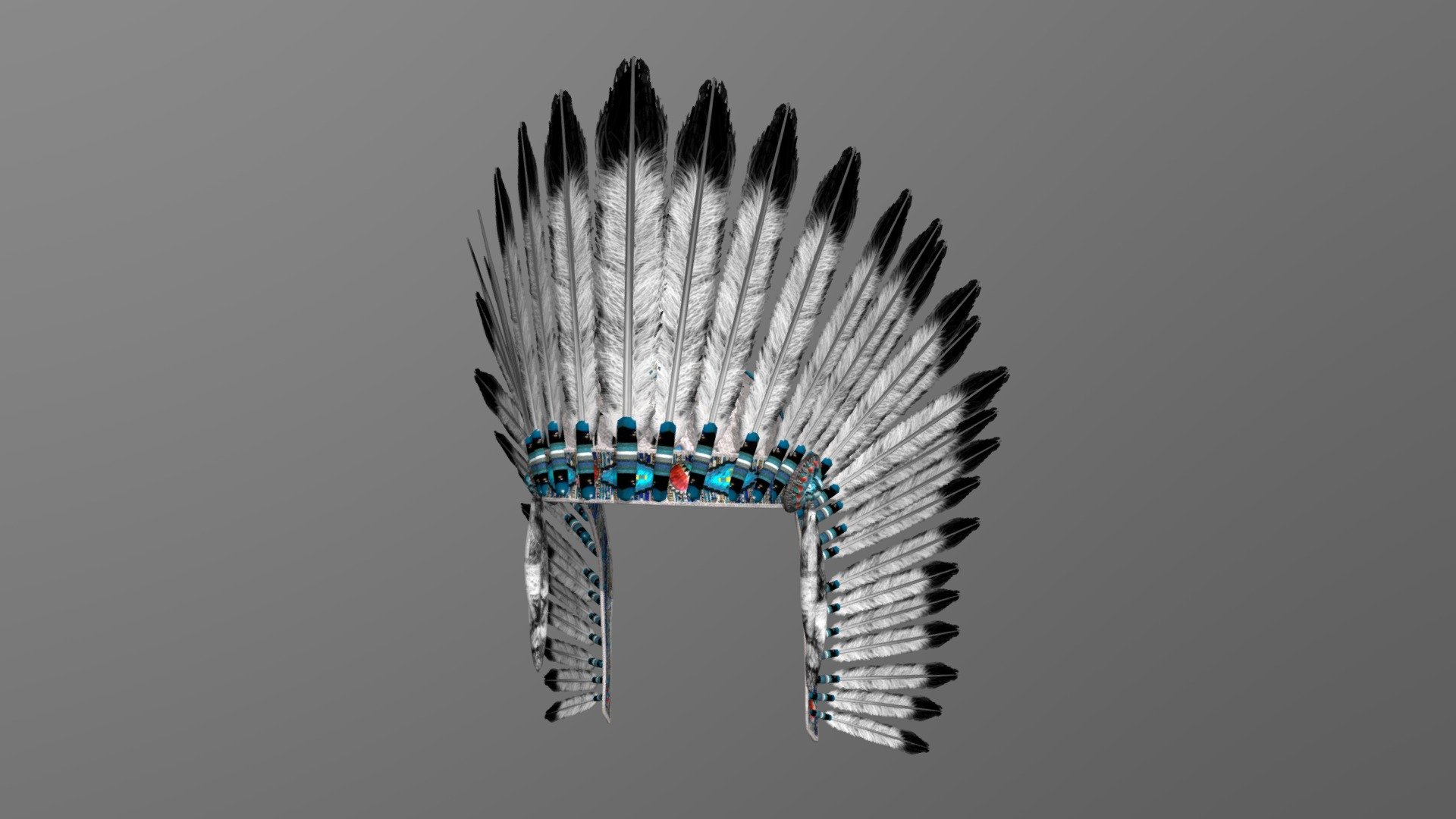 War Bonnet 3 - Buy Royalty Free 3D model by shimtimultimedia [fff3c4c ...