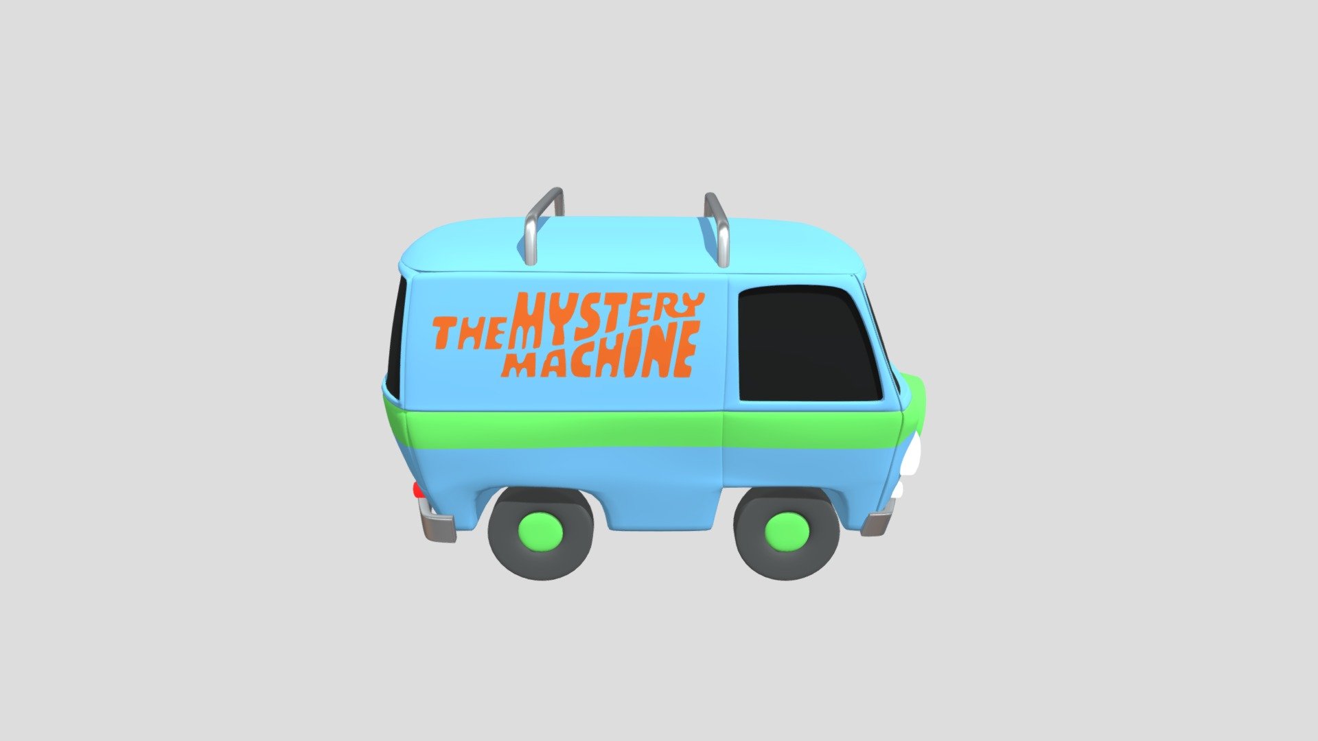 Mystery Machine - Download Free 3D model by Neut2000 [fff412c] - Sketchfab