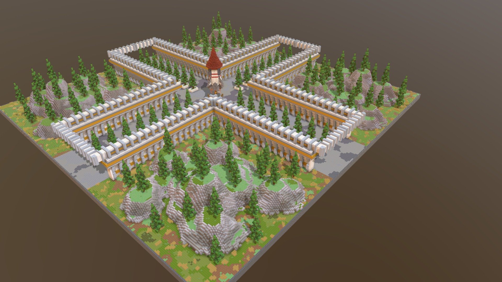 Custom Citadel - Download Free 3D model by Bazhy (@Bazhy_) [fff42a1 ...