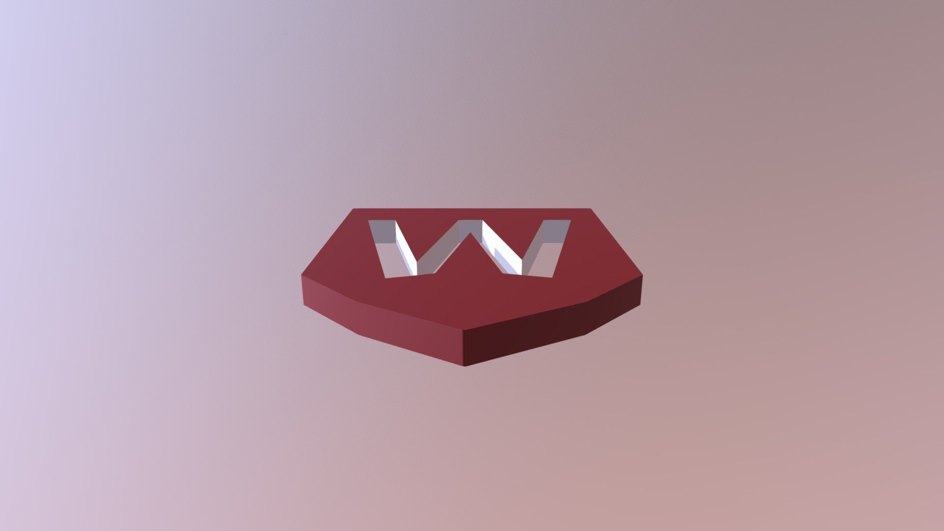 WSU LOGO - 3D model by longtran22466 [fff75c5] - Sketchfab