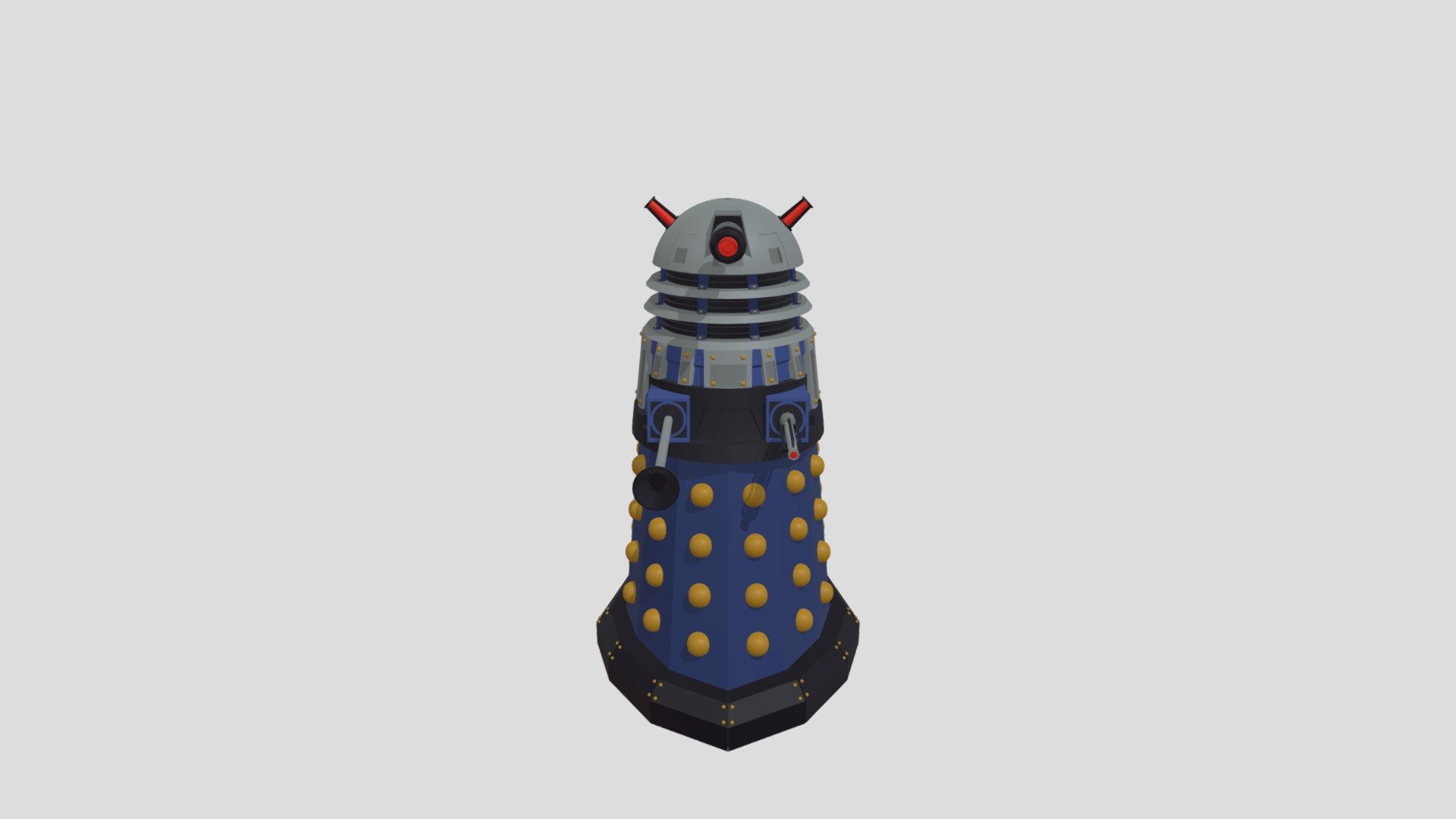 dalek - 3D model by alehol250773 [fff7c7a] - Sketchfab