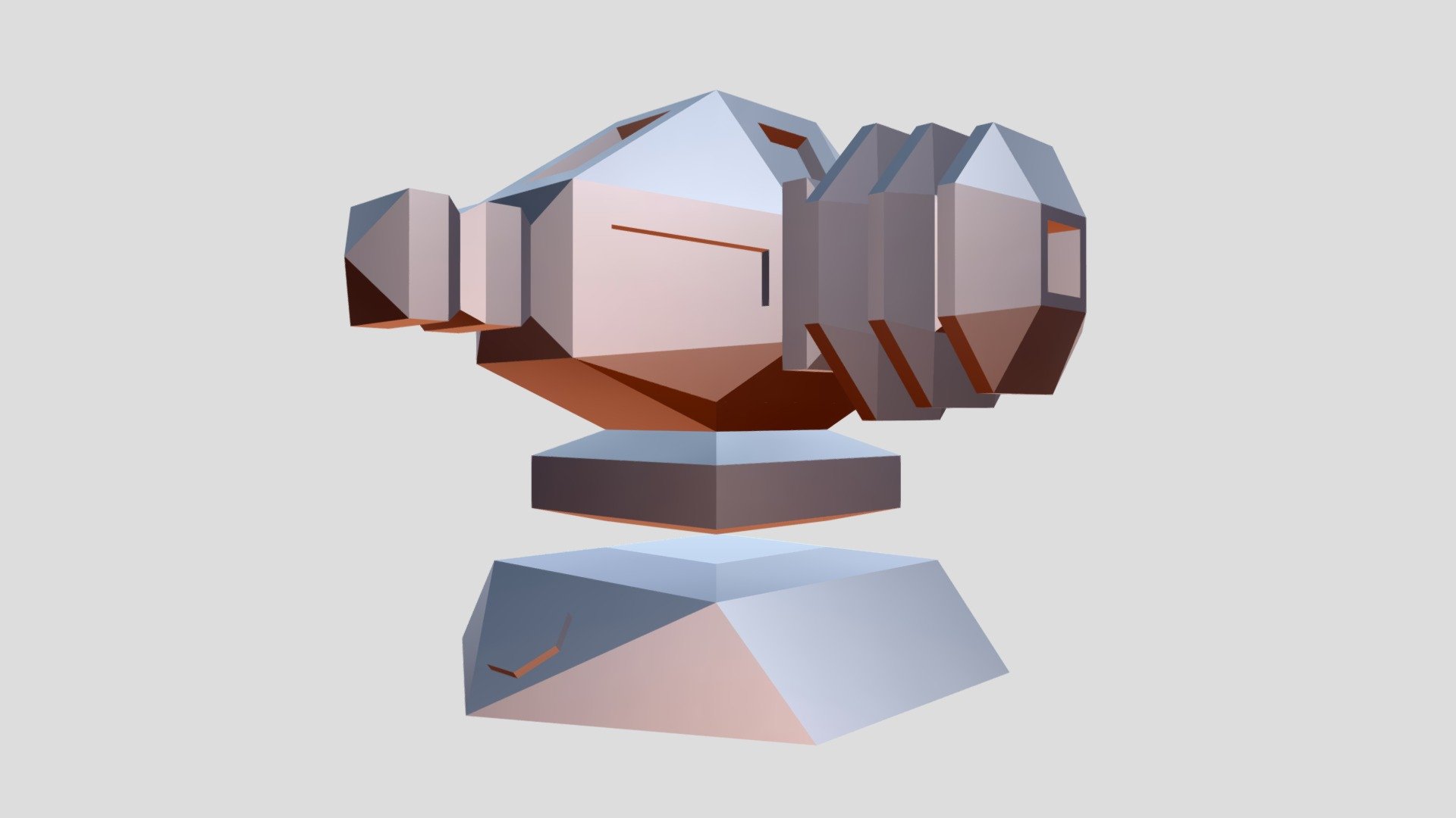 Shock Wave Turret - Download Free 3D model by Trockk (@Timrockk ...
