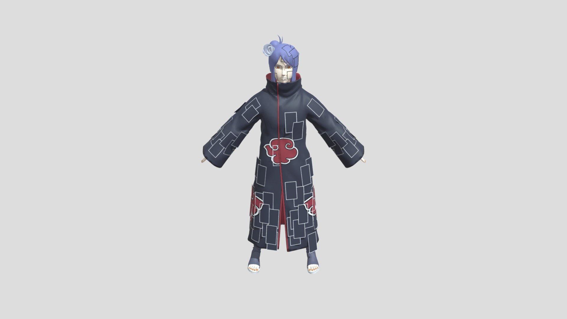 Конан - 3D model by Наруто (@yelena.aynalova.95) [fff920a] - Sketchfab