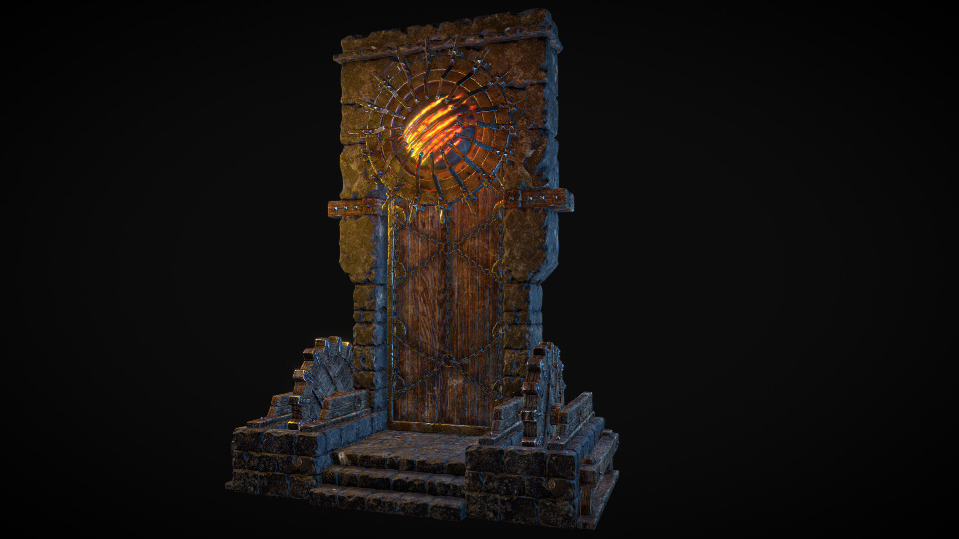 Boss Door - 3D model by turritom [fff9505] - Sketchfab