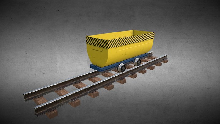 Mining-trolley 3D models - Sketchfab