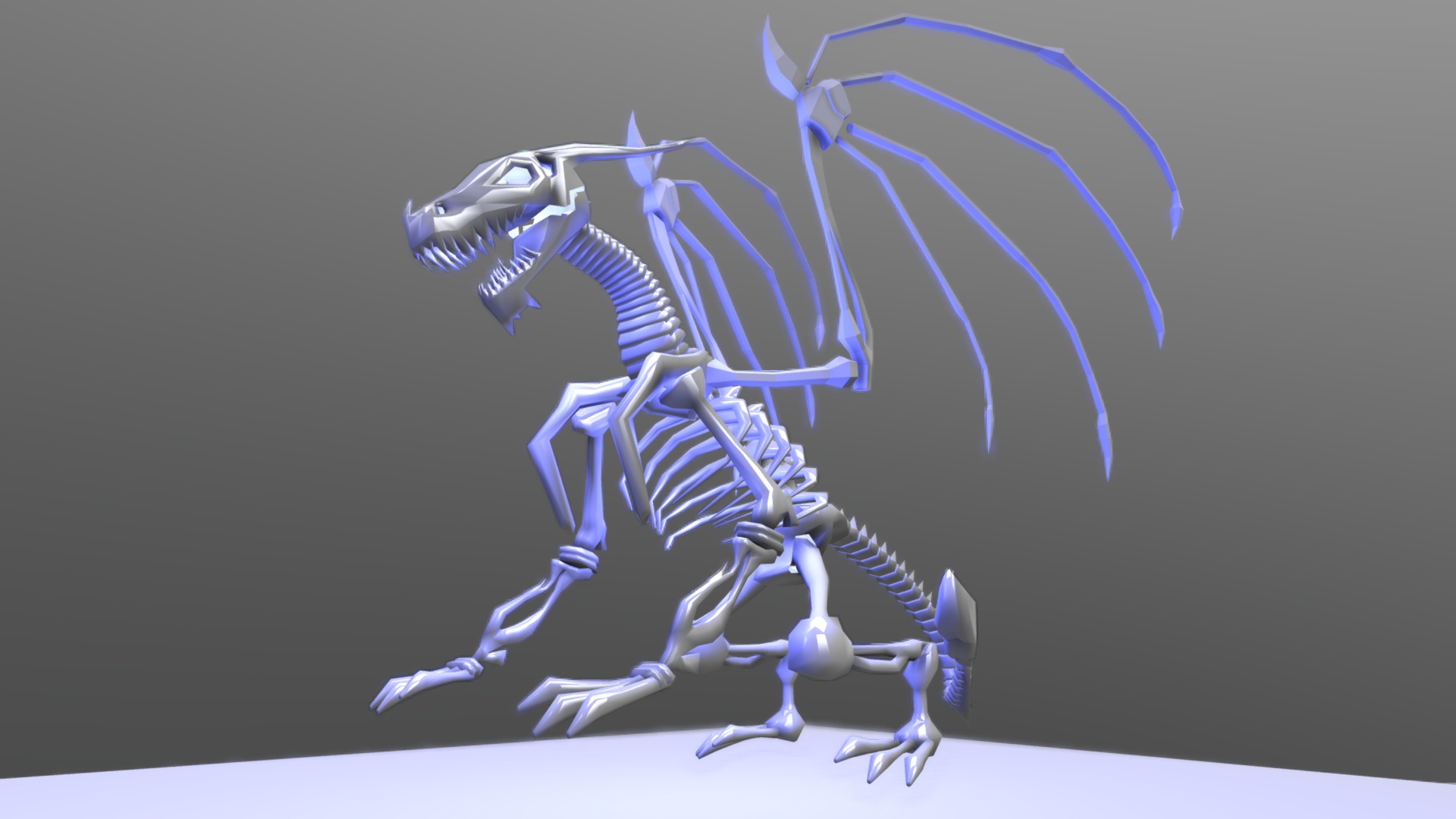 Drago scheletrico - 3D model by d4vy91 [fffa5c7] - Sketchfab