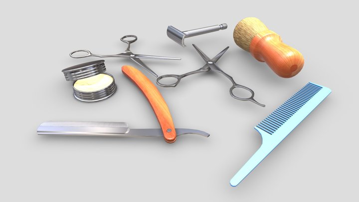 Barber 3D models - Sketchfab