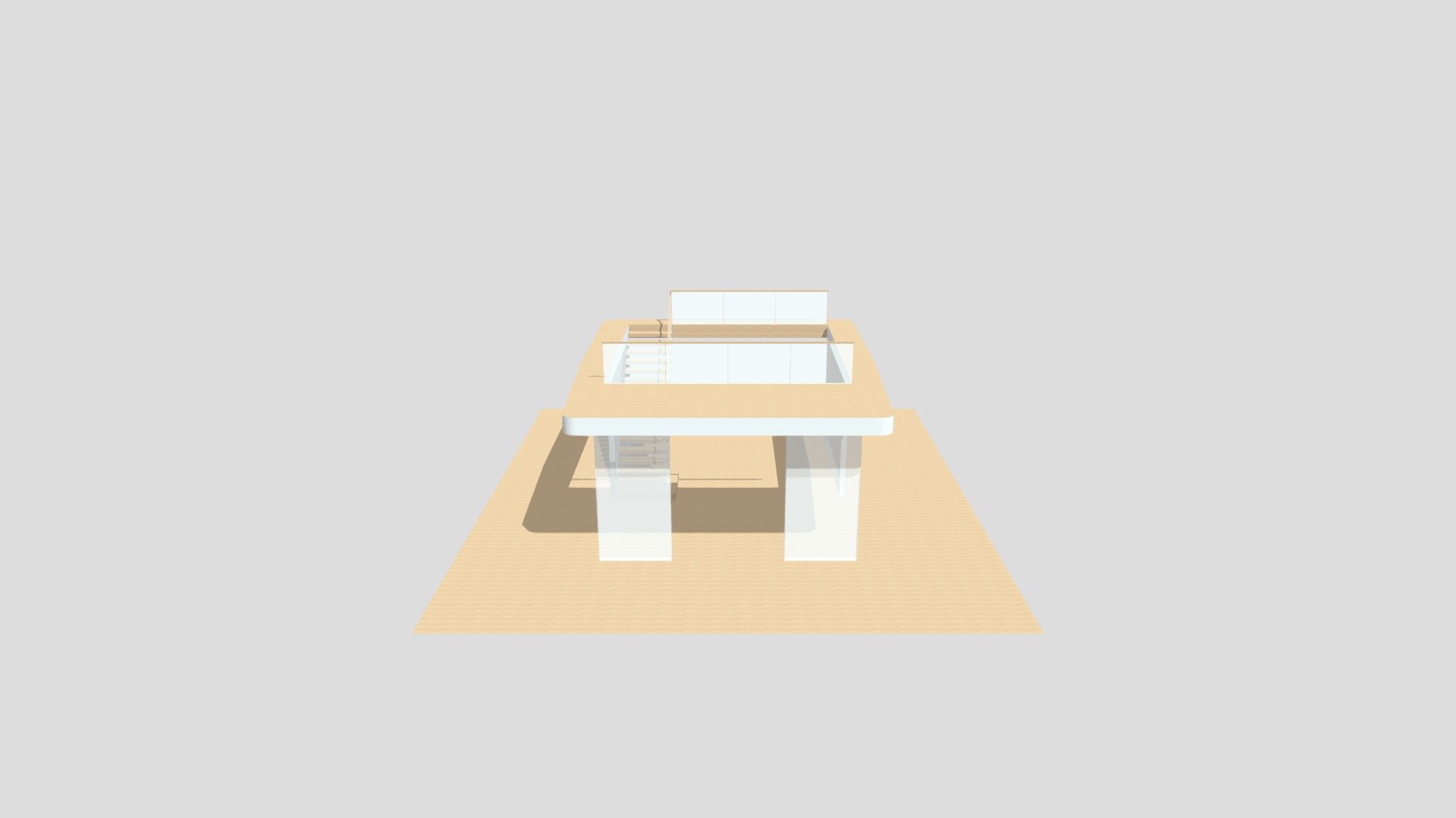 3 Ruffians Run 1st to 2nd - 3D model by MaranathaStairs [fffc6fc ...