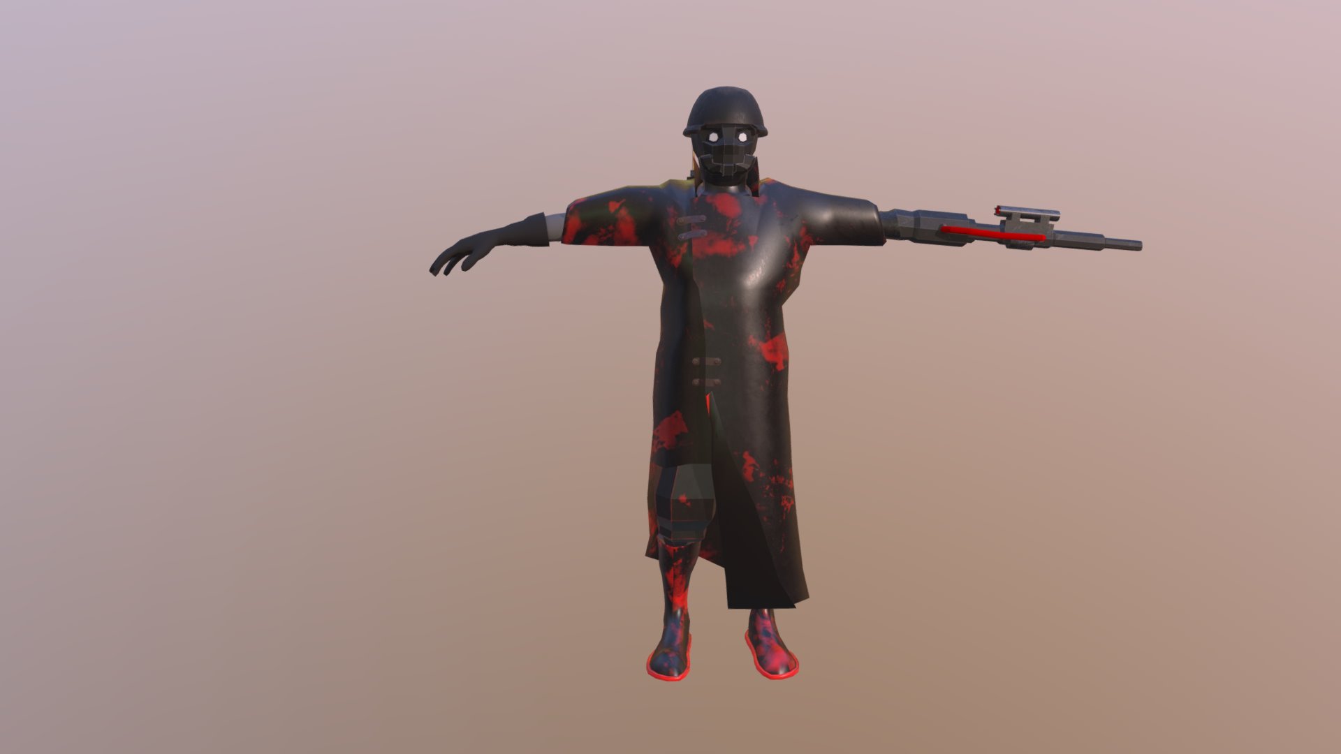 Sniper Enemy - 3D model by ChadCastagna (@ccchdcastagna0) [fffd914 ...