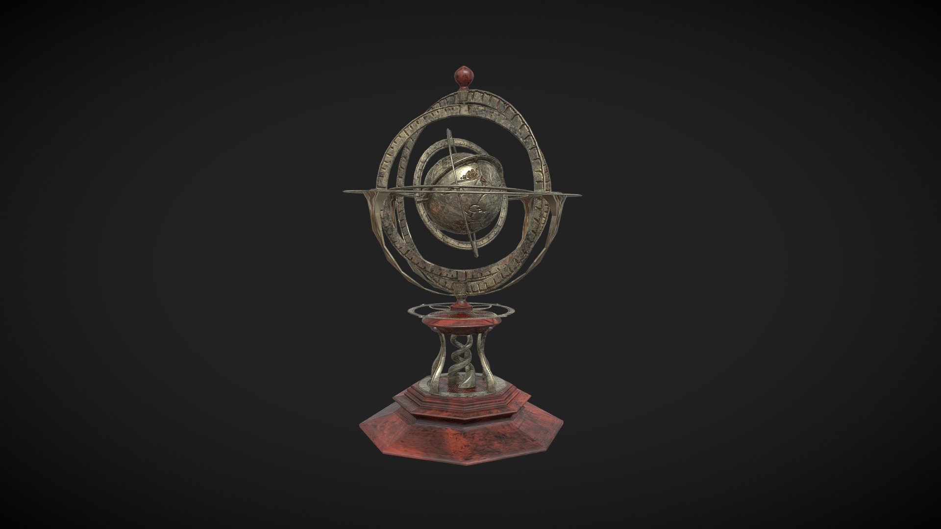 Antique Astronomy Tool - 3D model by Karolina K Bieńkowska ...