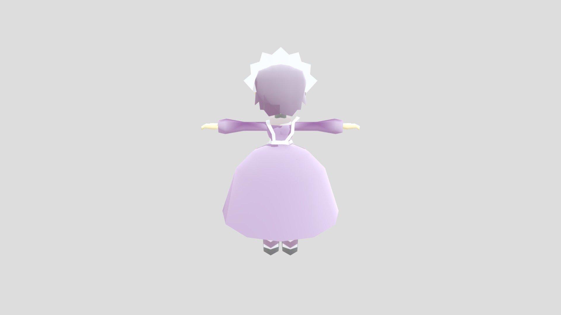 Low Poly - Yakui the Maid - Download Free 3D model by Sleepy_Bucket ...
