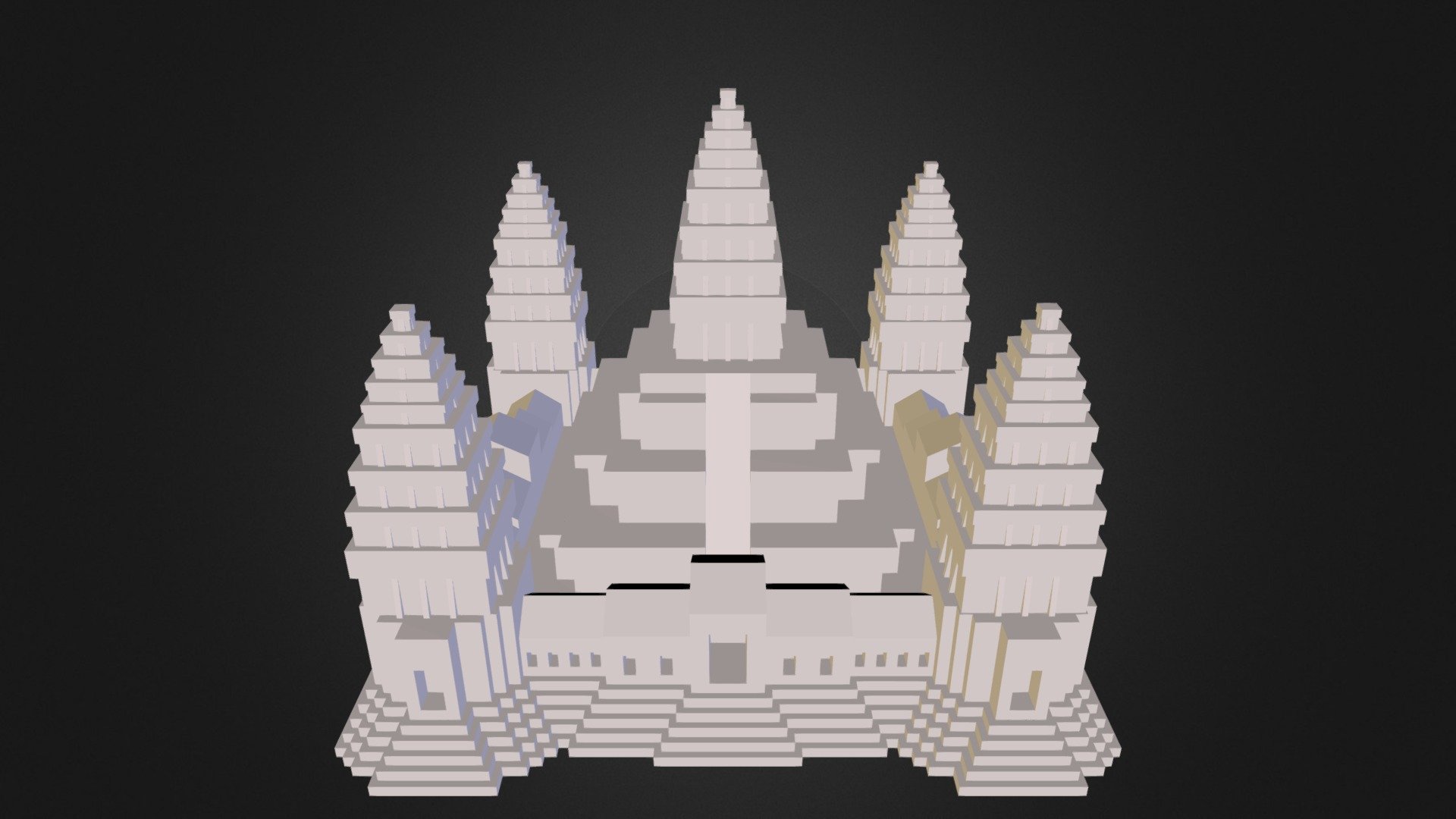My AngkorWat - 3D model by tokyovirtualworld [fulvyNq] - Sketchfab
