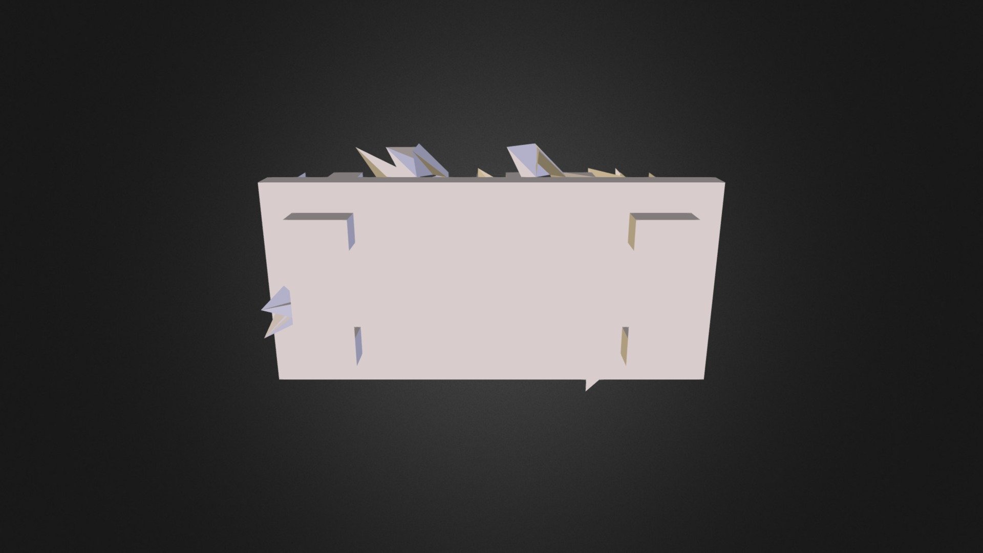 3df_logo_pasek_print - 3D model by HubertW. [fz4z0um] - Sketchfab