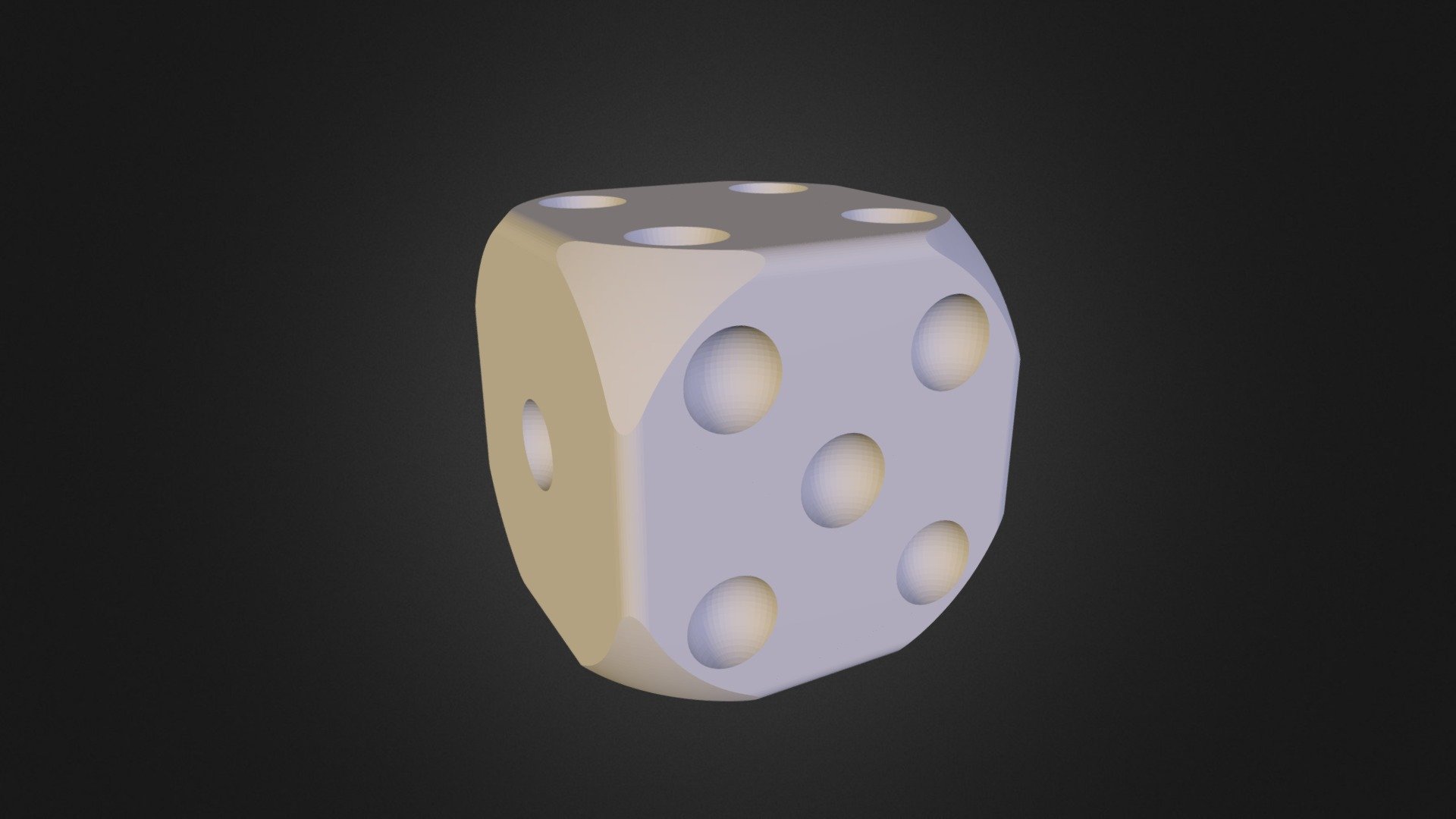 dice.stl - 3D model by Ben Howes (@benhowes) [g11yH3u] - Sketchfab
