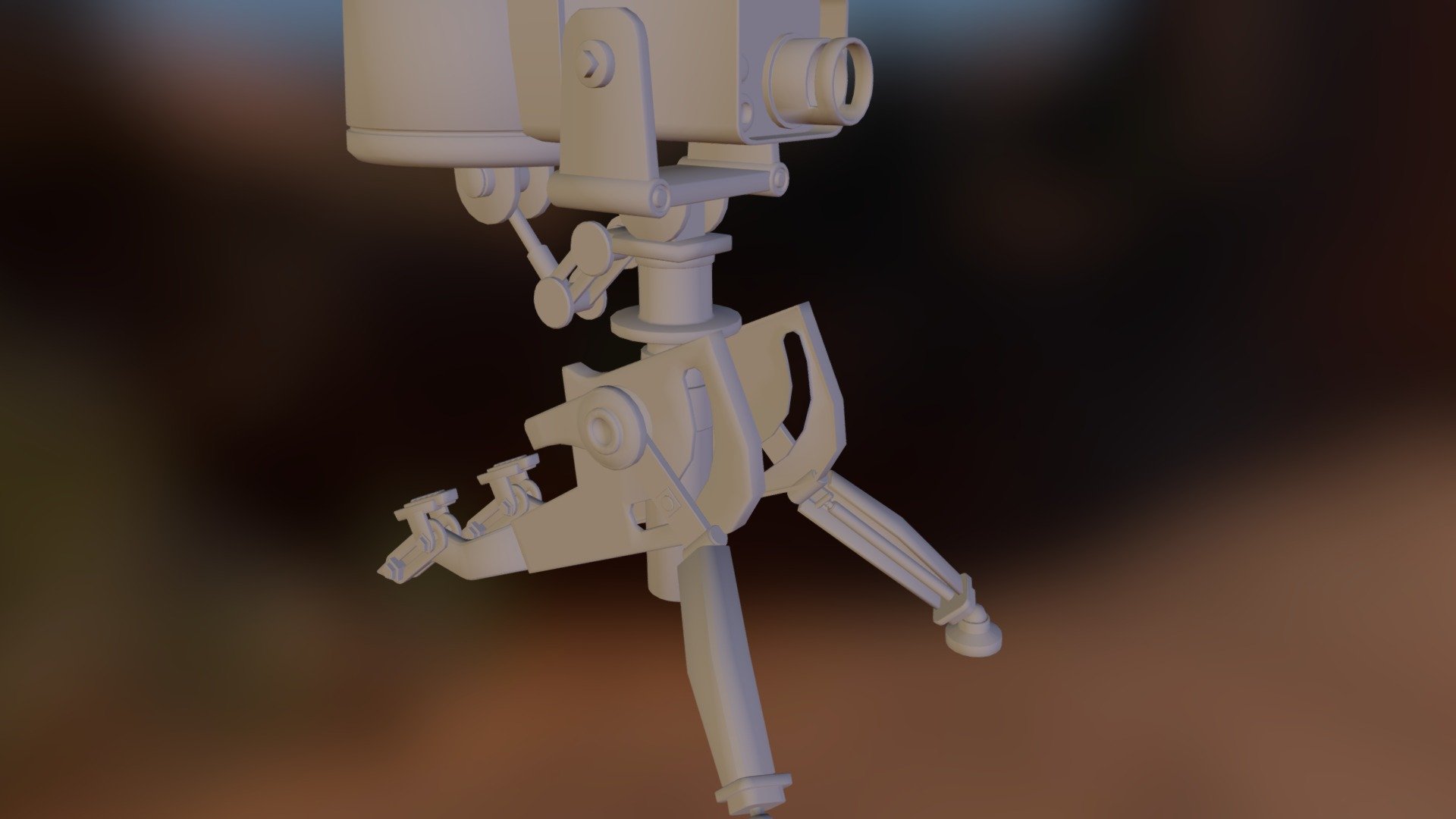 TF2 turret - 3D model by sushifish [gLSq6M9] - Sketchfab