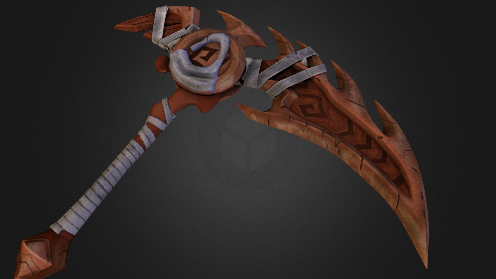Angelic Scythe - Inspired from Darksiders - 3D model by Dipayan Paul ...
