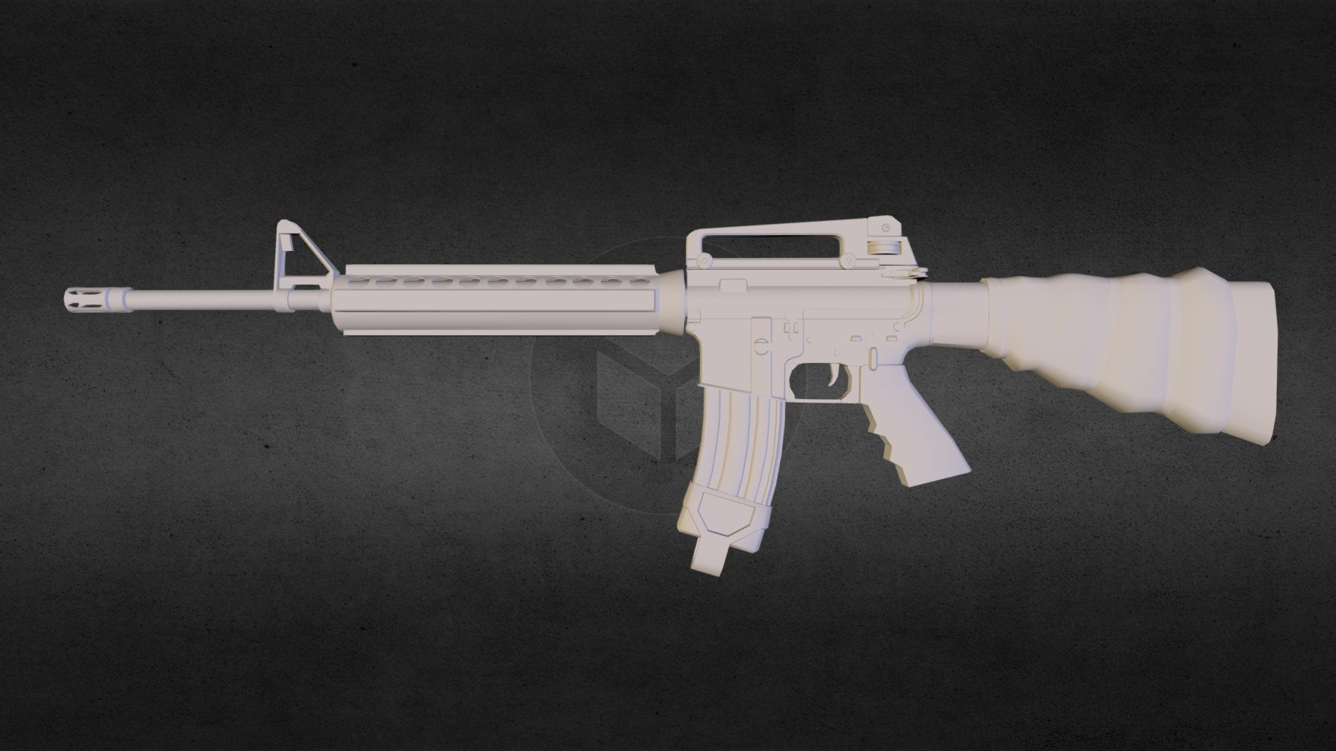 M16A4 alpha studioz - 3D model by alpha-studioz [ghSlKYk] - Sketchfab
