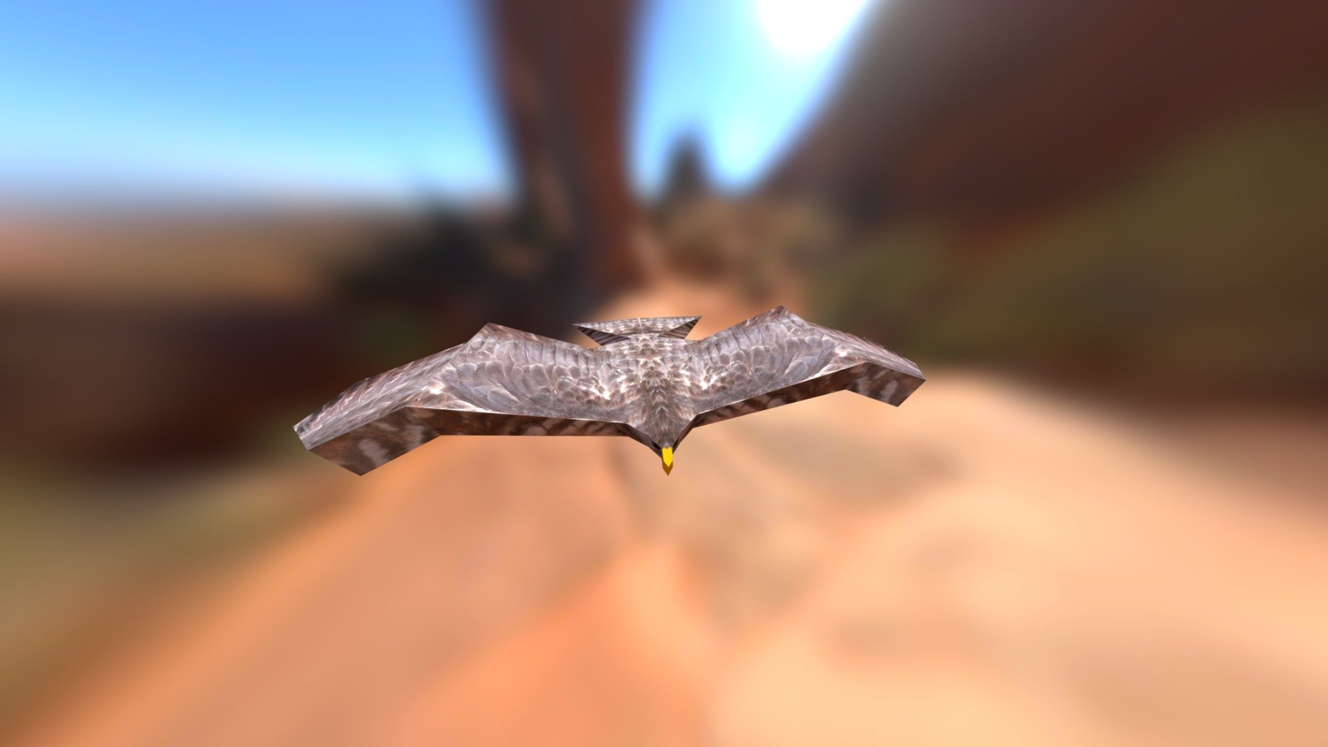 hawk - 3D model by EricWooley [gmwxNyW] - Sketchfab