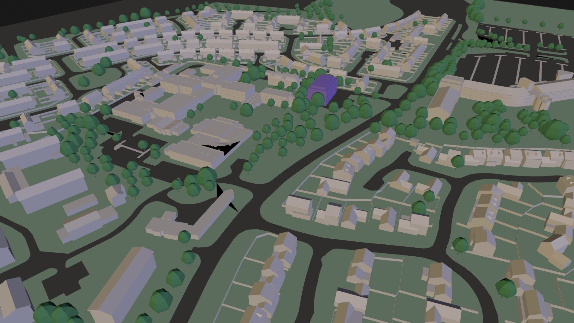 Campus Model - 3D model by Virtual NewcastleGateshead (VNG ...