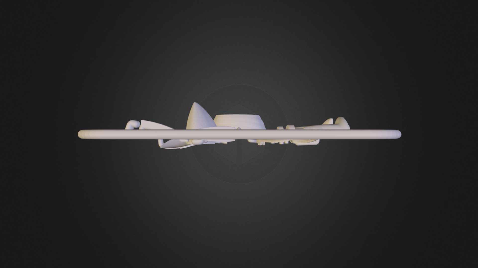 moonfox-sprue.stl - 3D model by crazylabel [gpfeurL] - Sketchfab