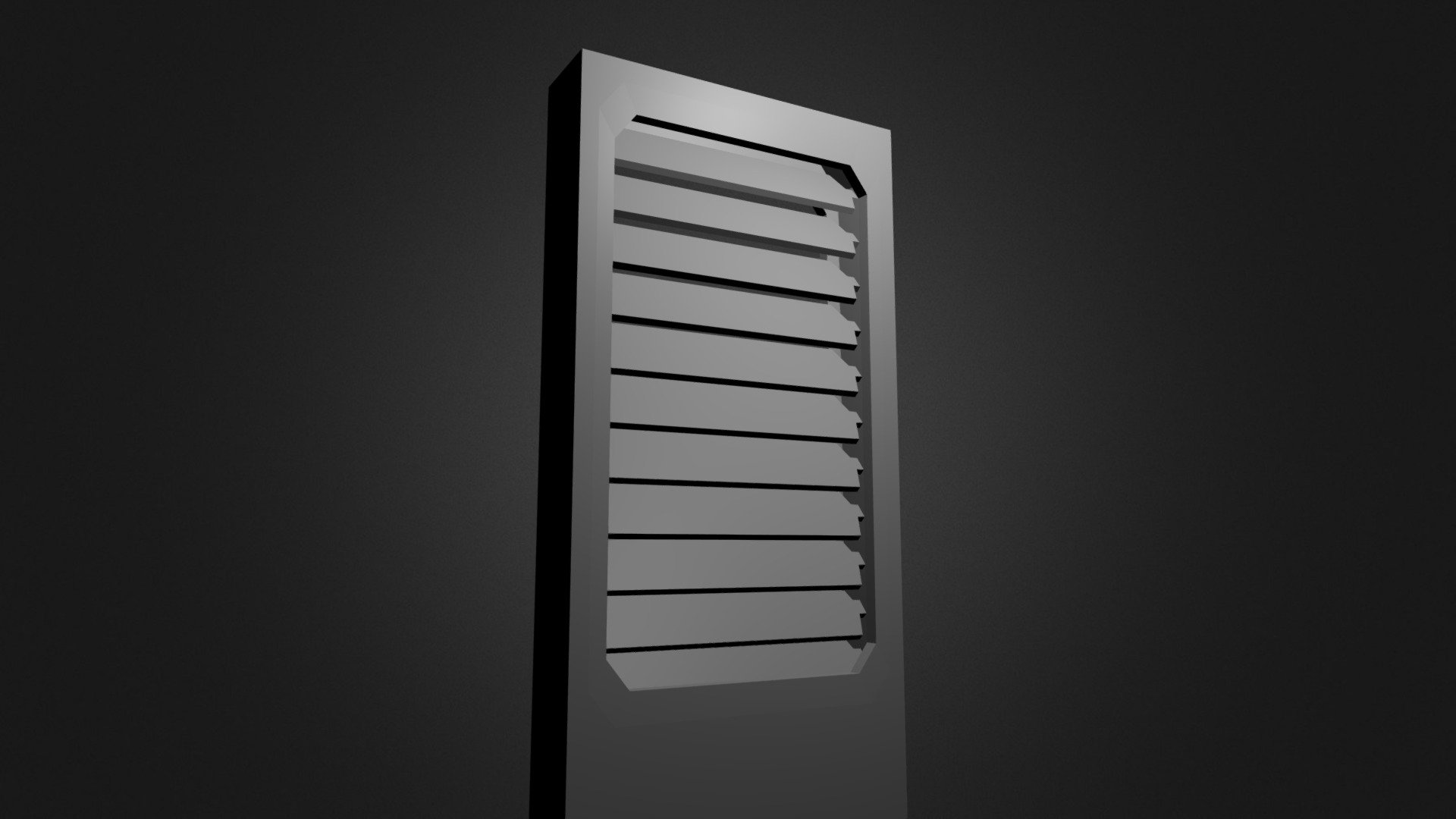 Wall Vent - 3D model by philck [gqVaDZG] - Sketchfab