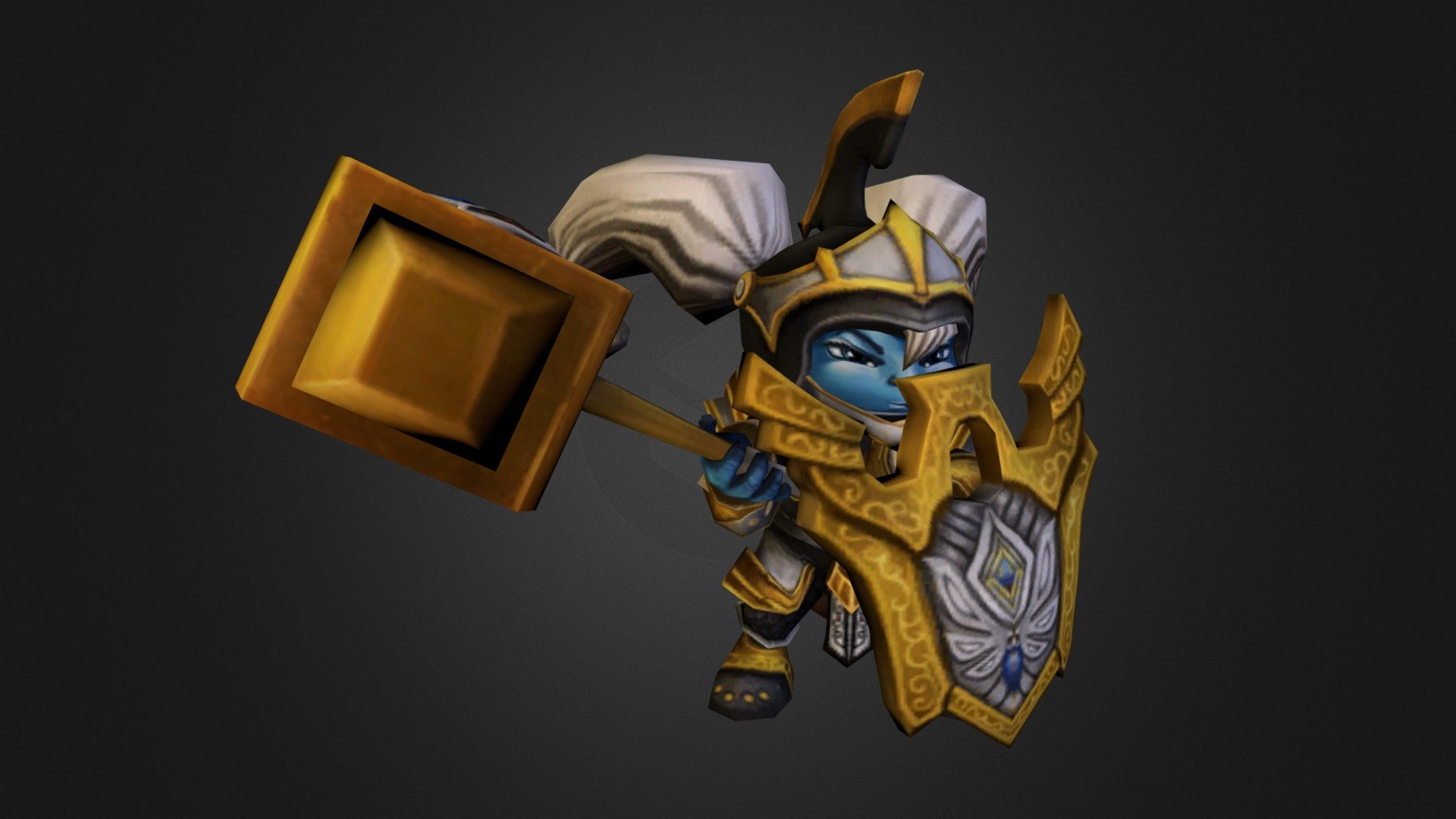Battle Regalia Poppy - 3D model by CombatCube [gtjvx9v] - Sketchfab