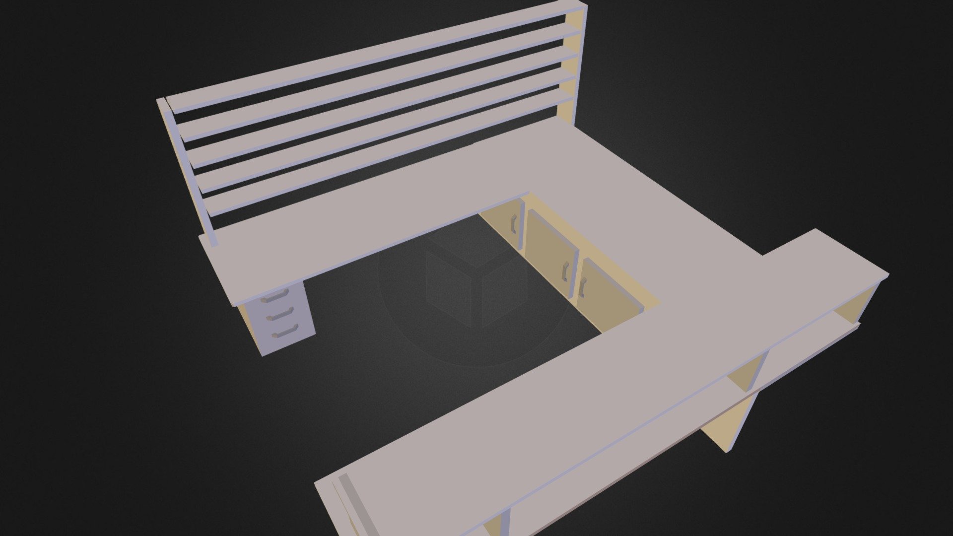 BUREAU.3DS - 3D model by tonino [hUmUfSd] - Sketchfab