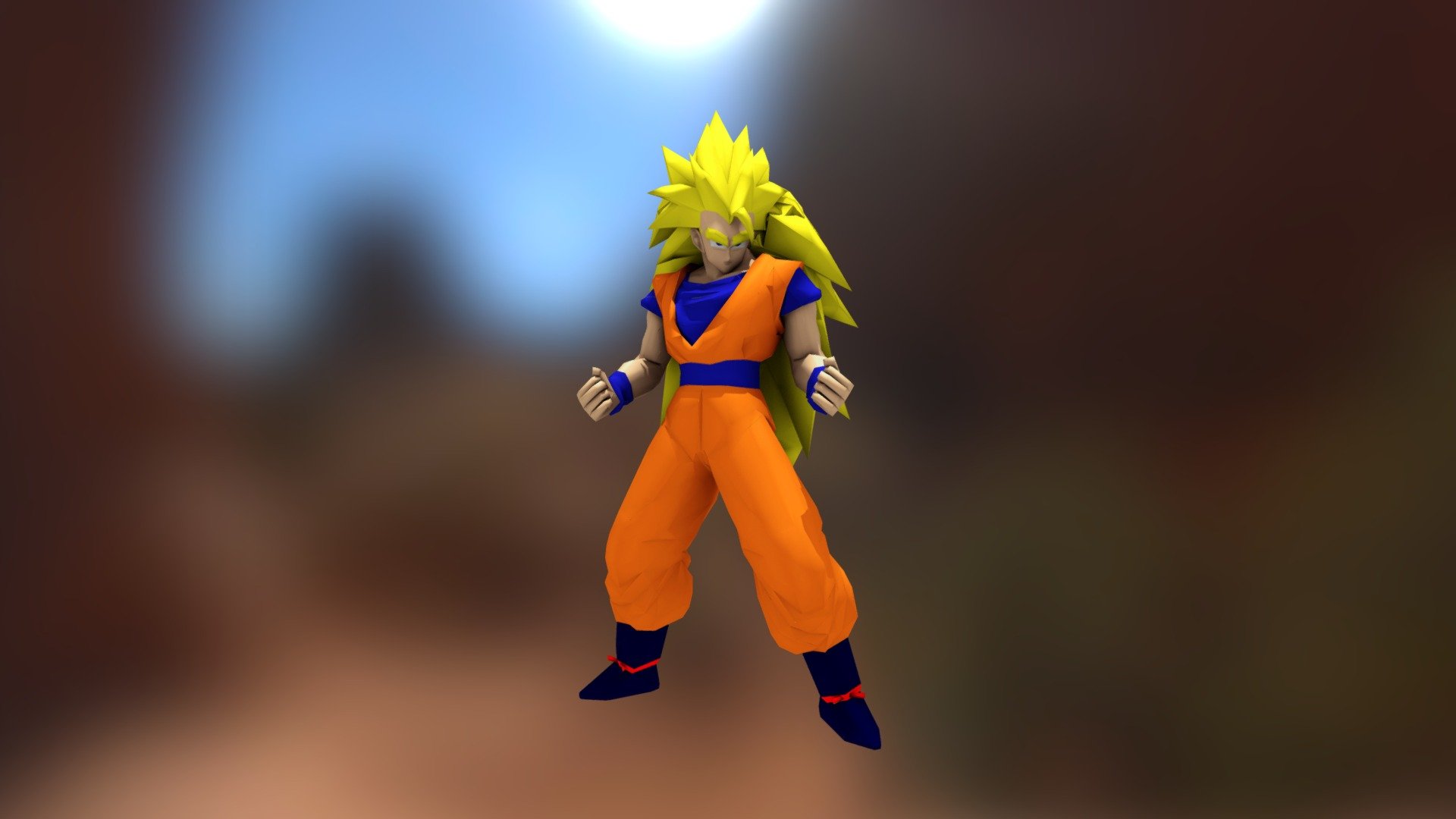 DRAGON BALL Z - 3D model by maxime BALAZUN (@mbzkrea) [hW2GXAz] - Sketchfab