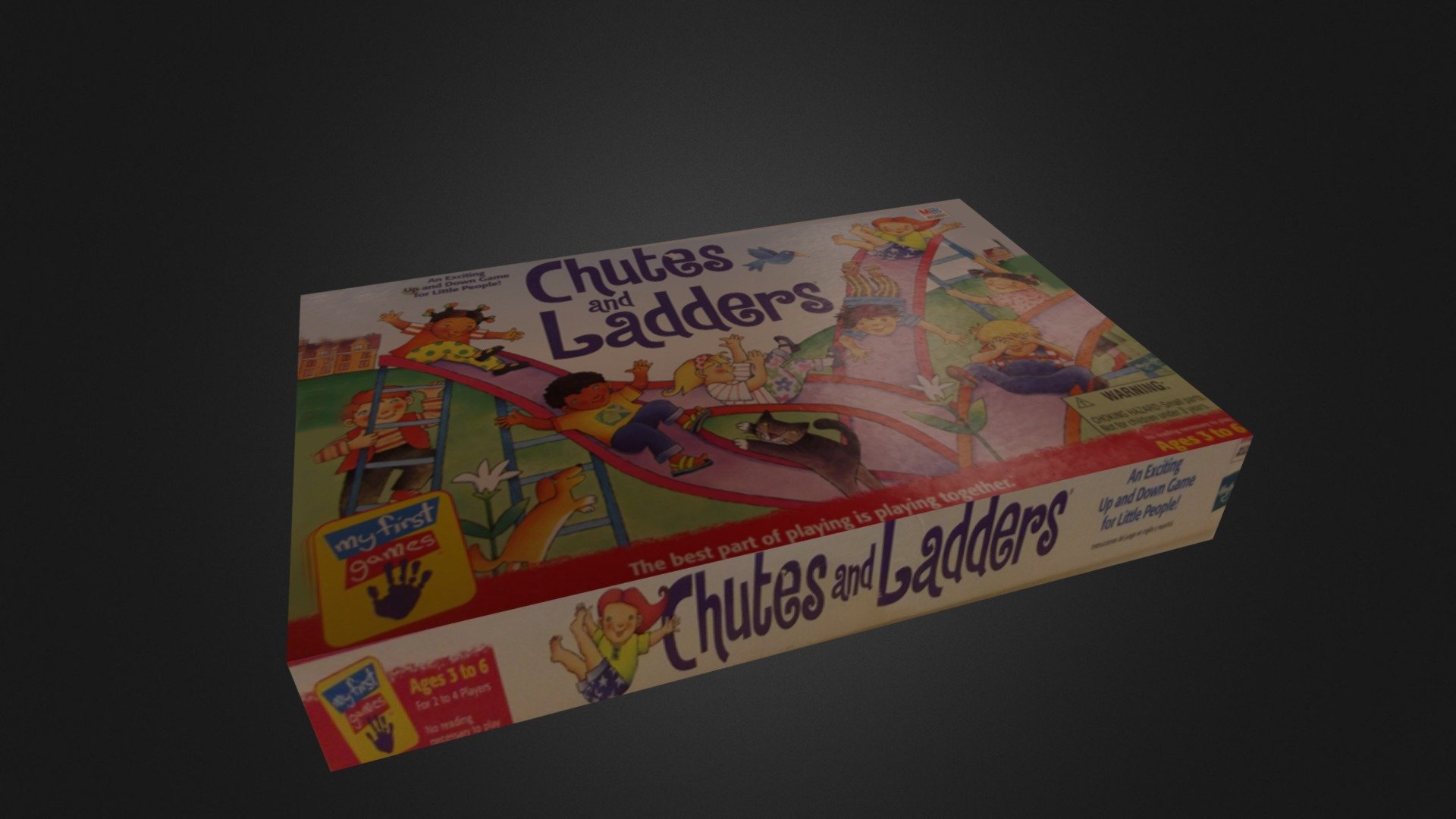 Chutes And Ladders - 3D model by blueWeekend [hY4bGRV] - Sketchfab