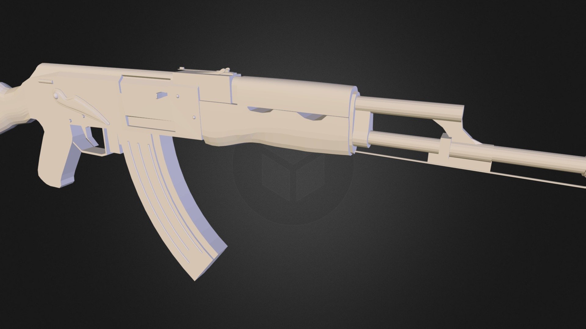ak47 - 3D model by REenkema [hh1JTNG] - Sketchfab