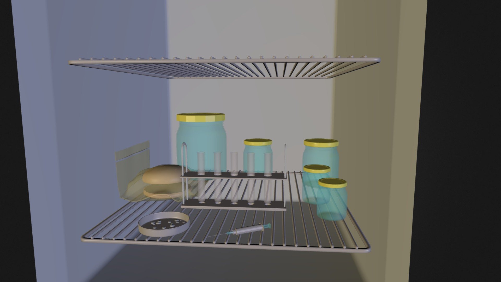 Fridge - 3D model by roded_y [hoUID2H] - Sketchfab