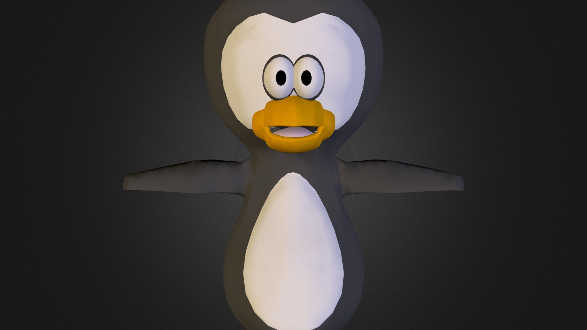 Sammy the Shy Penguin - 3D model by gregimagines [hqJBmDY] - Sketchfab