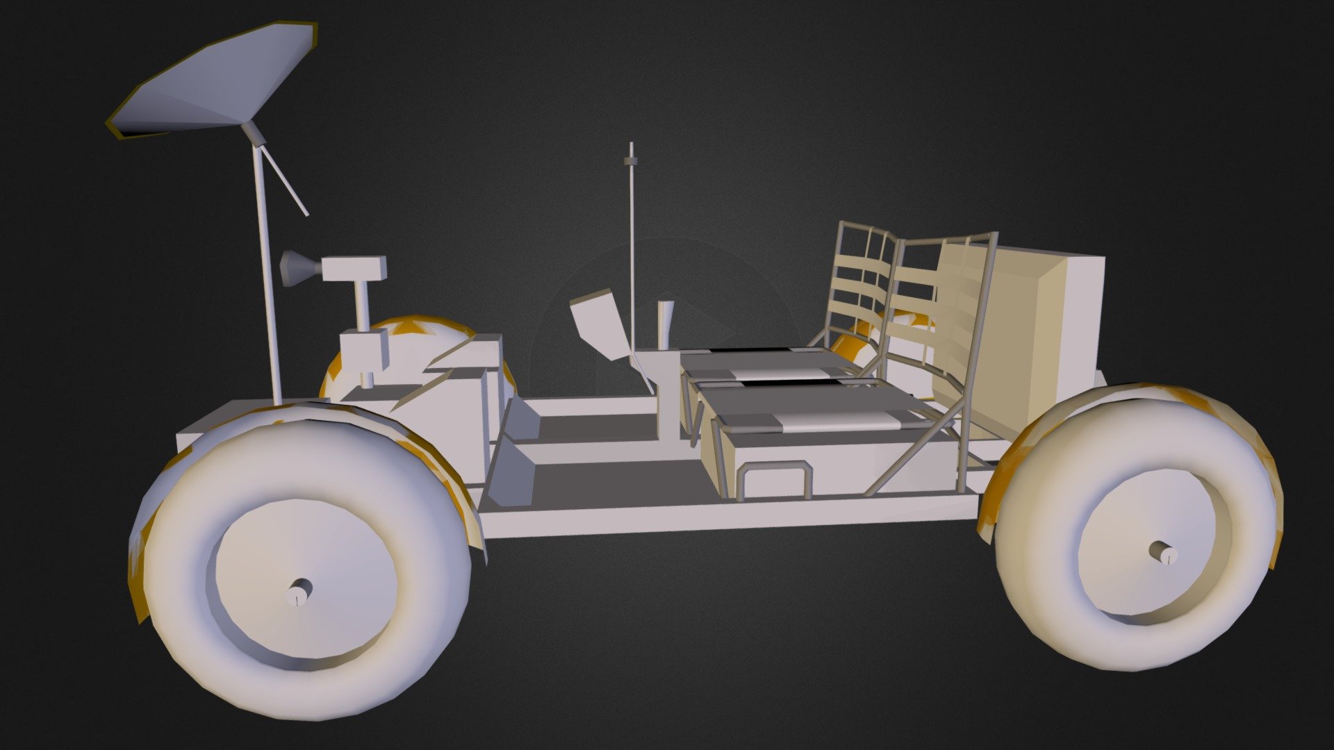 Apollo Rover.dae - 3D model by MichaelBond [hsFGFGC] - Sketchfab
