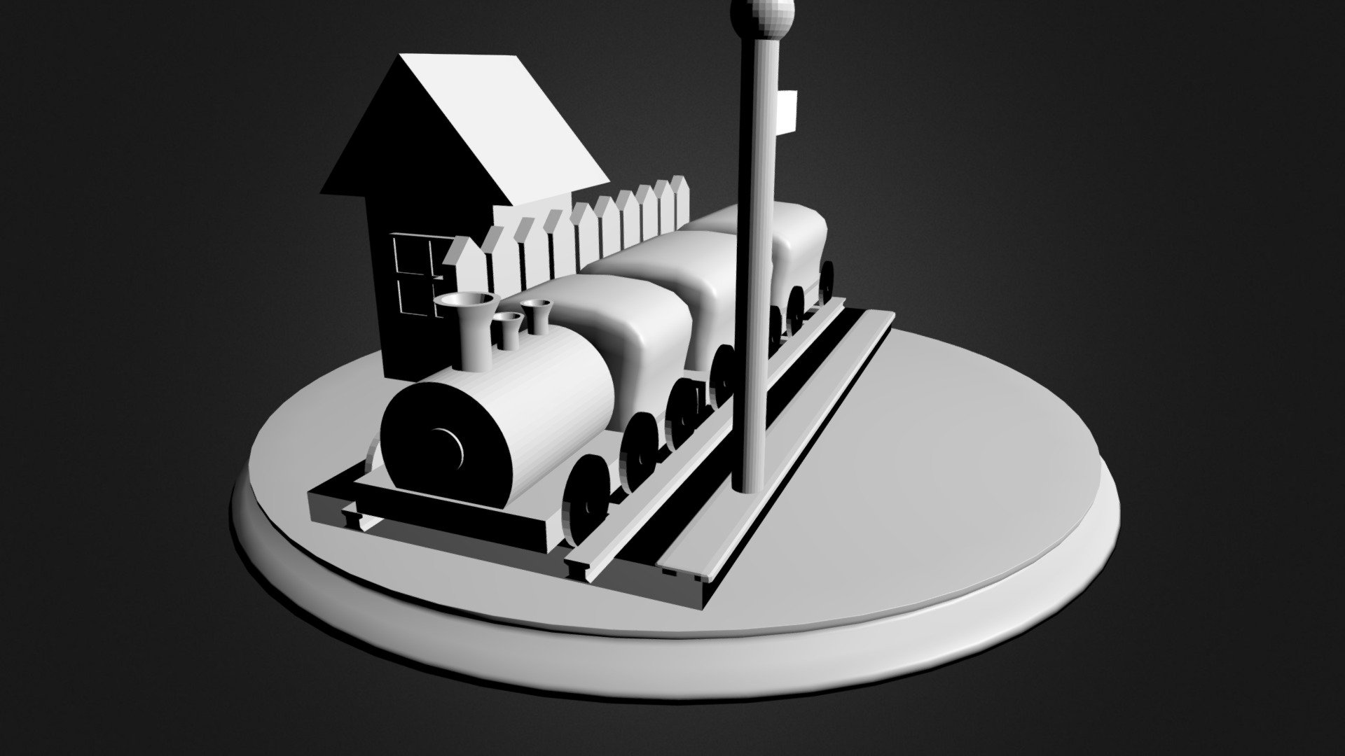 Toy Train - 3D model by IgnasLaurinavicius [iCIdoAt] - Sketchfab