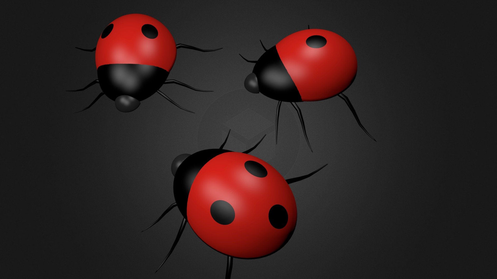 3rd Ladybug Iteration - 3D model by Jonathan Newman (@jnewman85 ...