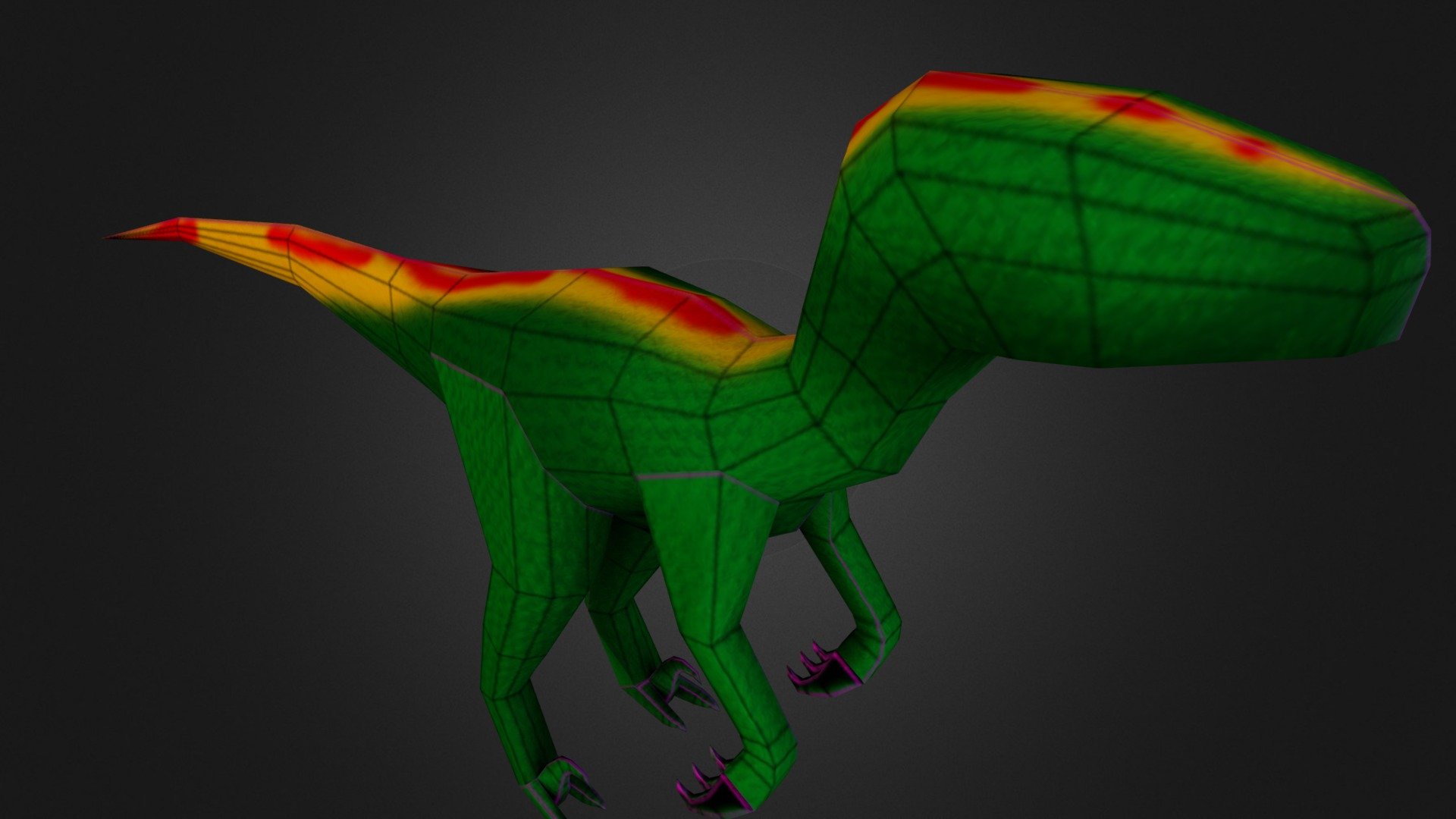 velociraptor - 3D model by SanderScholl [iS8NqPd] - Sketchfab