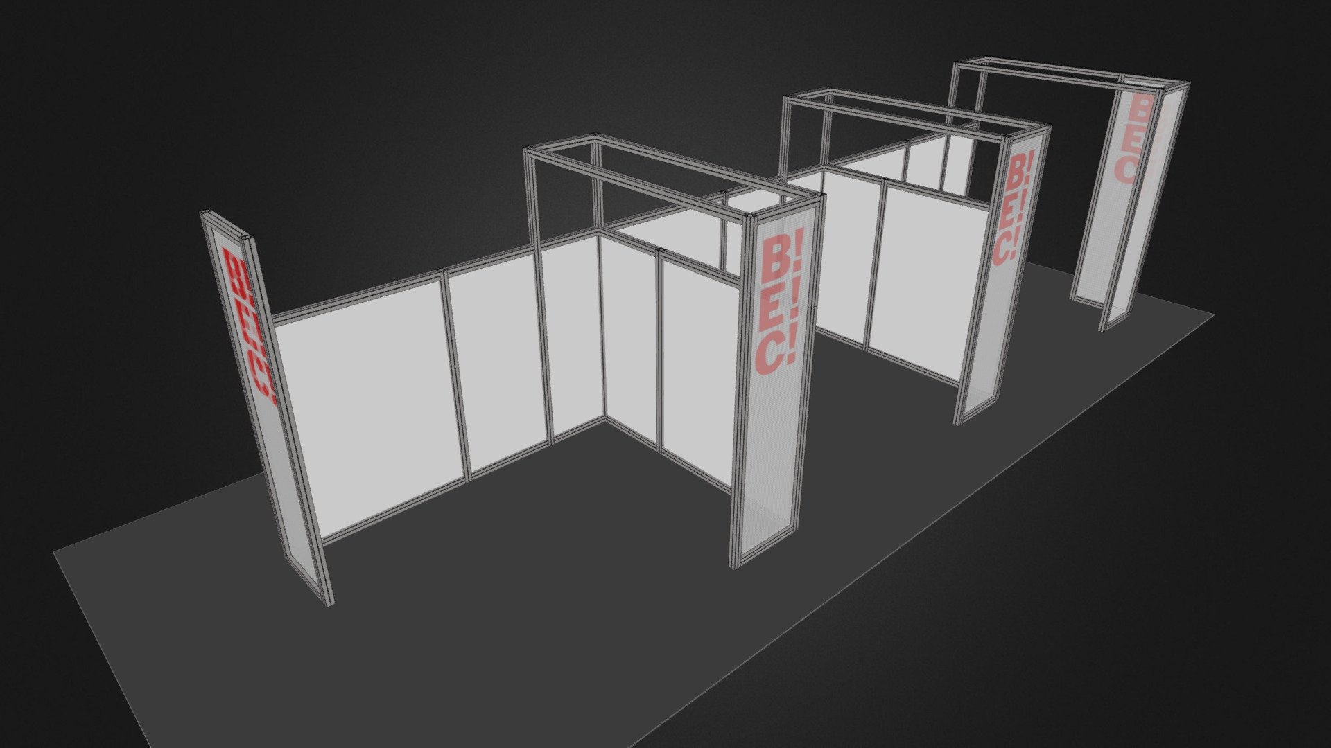Octanorm 4x3LonaRejillaEdges - 3D model by RefeNa [idL5m7o] - Sketchfab