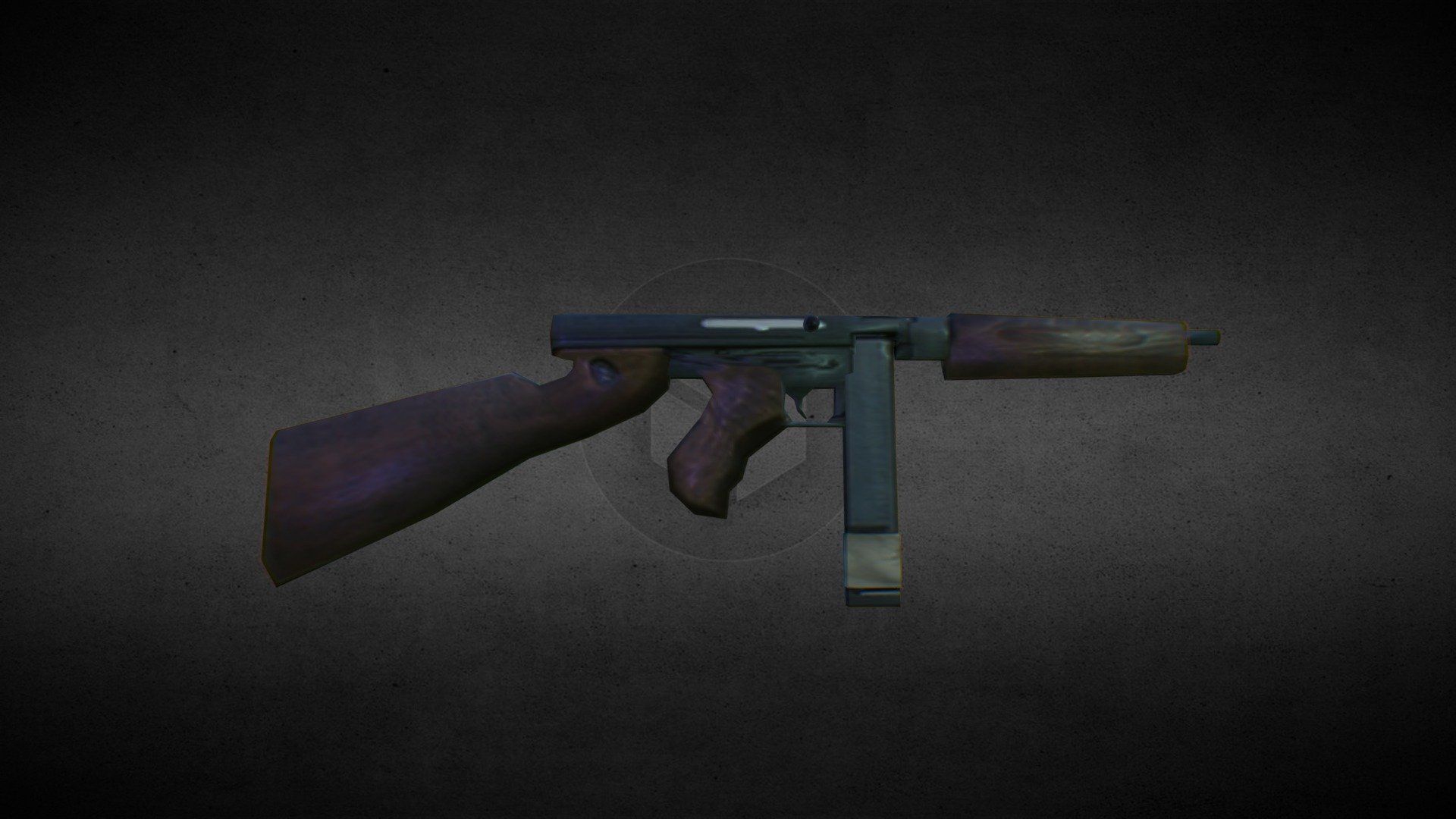 Thompson M1A1 - 3D model by marceze [ifF2yTR] - Sketchfab