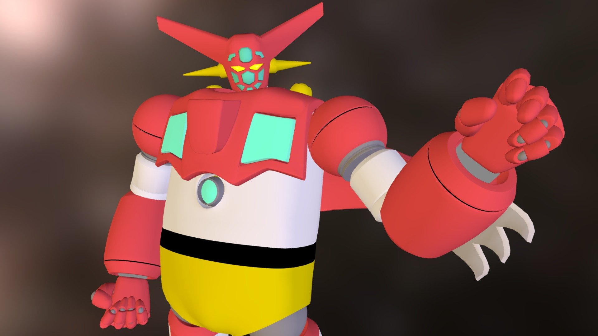 getter robo ONE - 3D model by ZhengJiWuWu [inTM90M] - Sketchfab