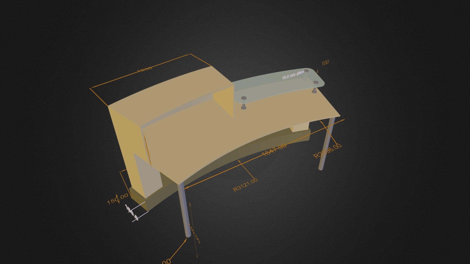 reception table.3DS - 3D model by NAEEMSADIQ (@NAEEMSKT) [j9yacza ...