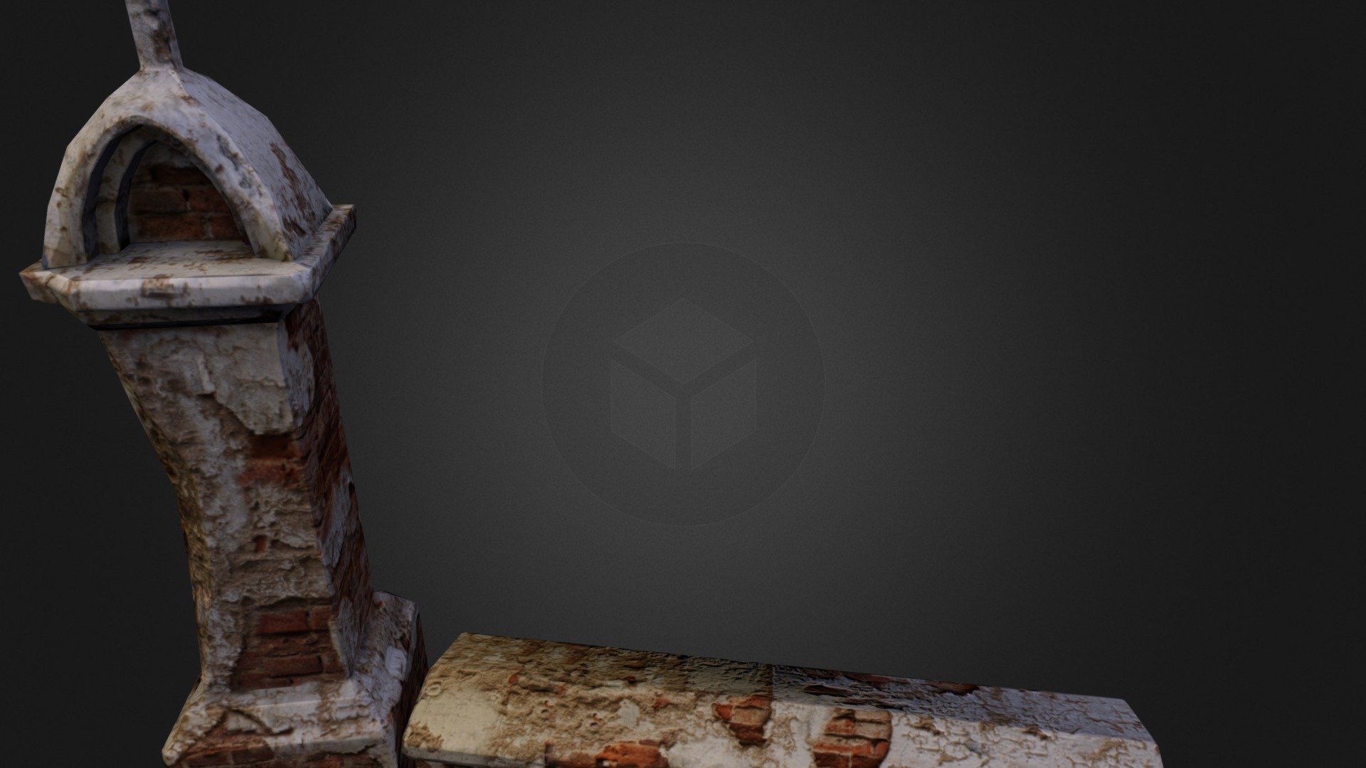 old wall part2 - 3D model by Cafenoir [jhRzvm8] - Sketchfab